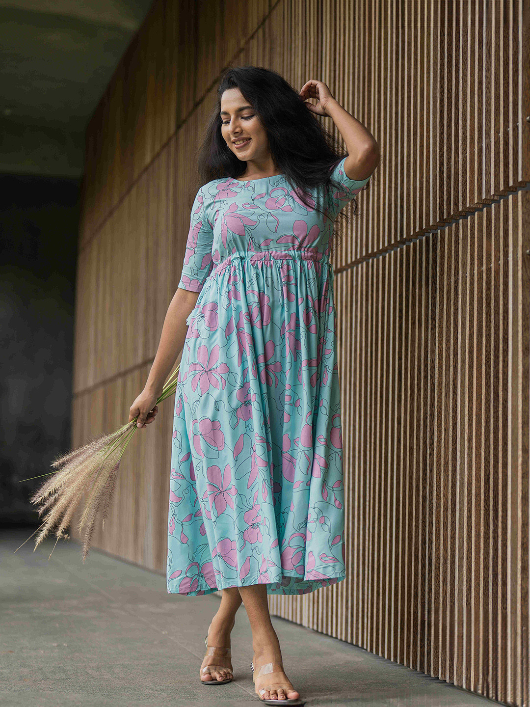 Buy HAY Print Liva Maxi Dress - Dresses for Women 30745267 | Myntra