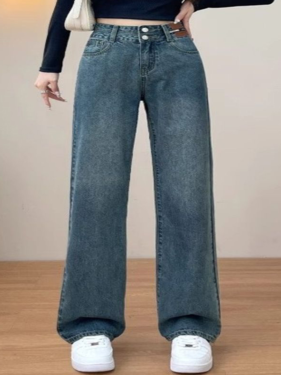 Buy StyleCast Women Straight Fit High Rise Light Fade Jeans - Jeans for ...