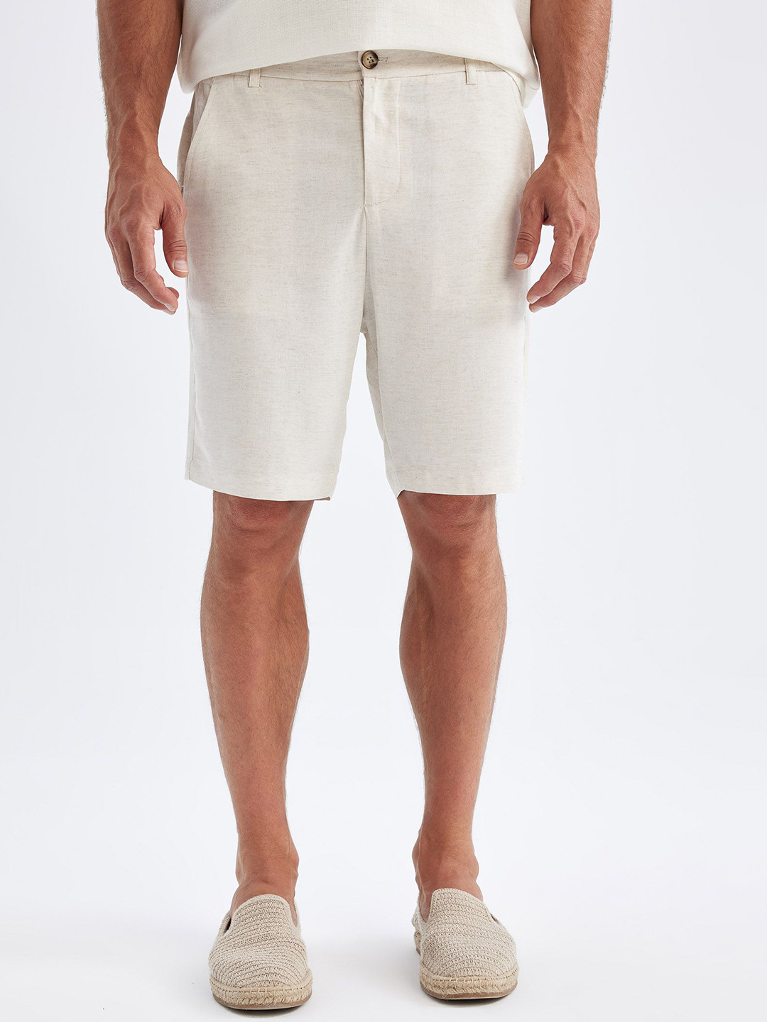 Buy DeFacto Men High Rise Shorts - Shorts for Men 30733145 | Myntra