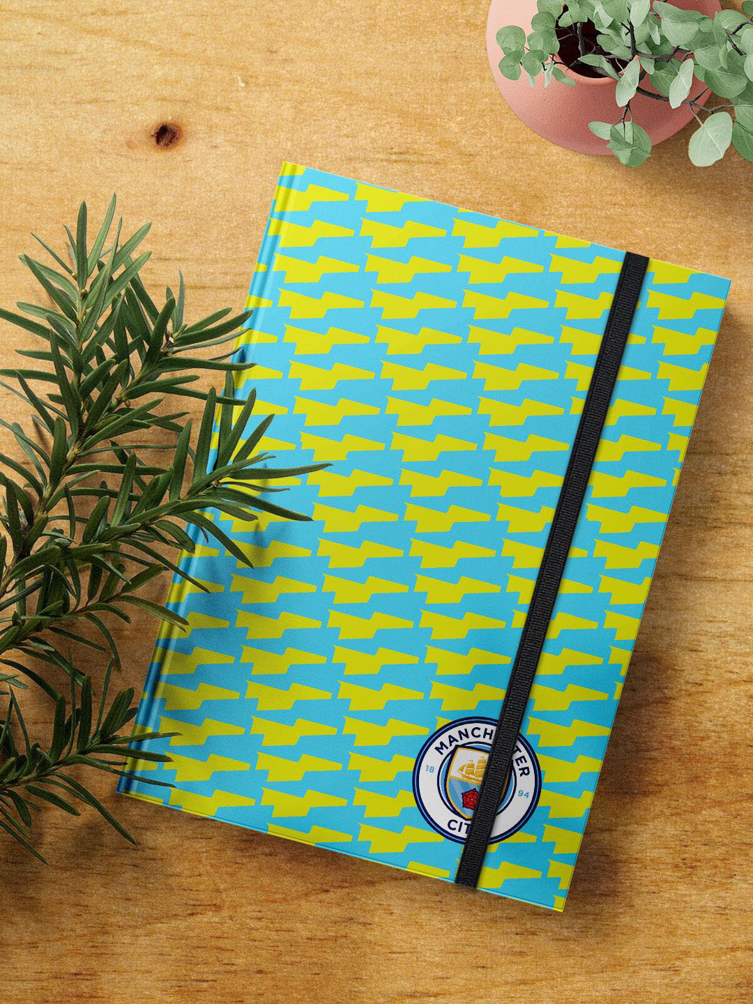 Buy FanCode Manchester City Printed Hard Cover A5 Ruled Notebook ...