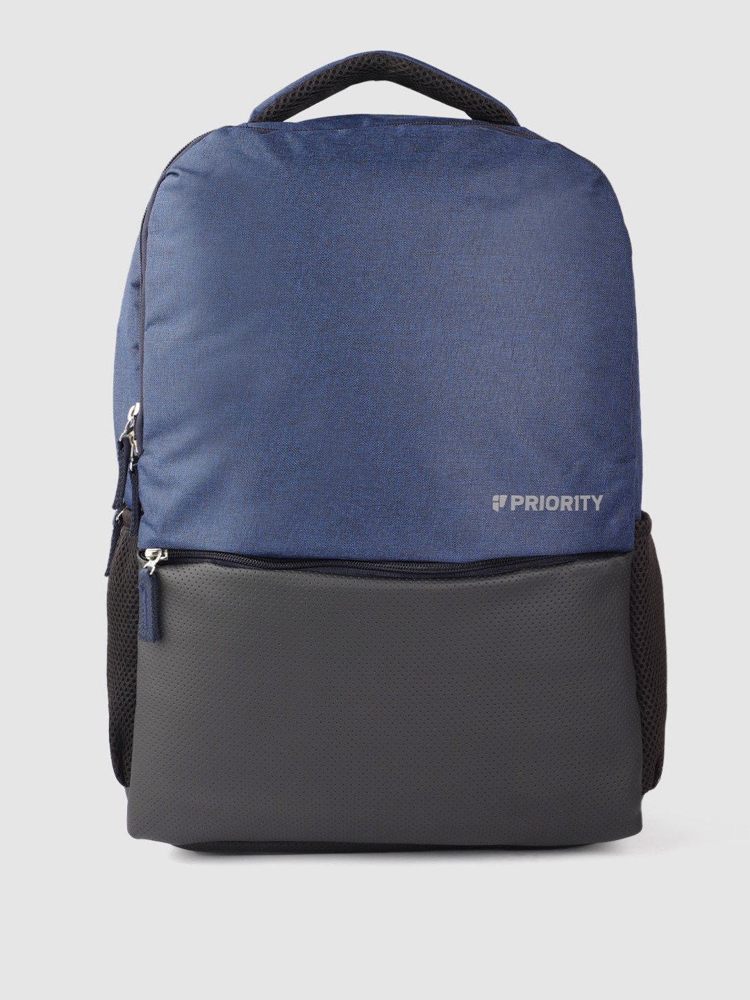 Buy Priority Unisex Colourblocked Laptop Backpack - Backpacks for ...