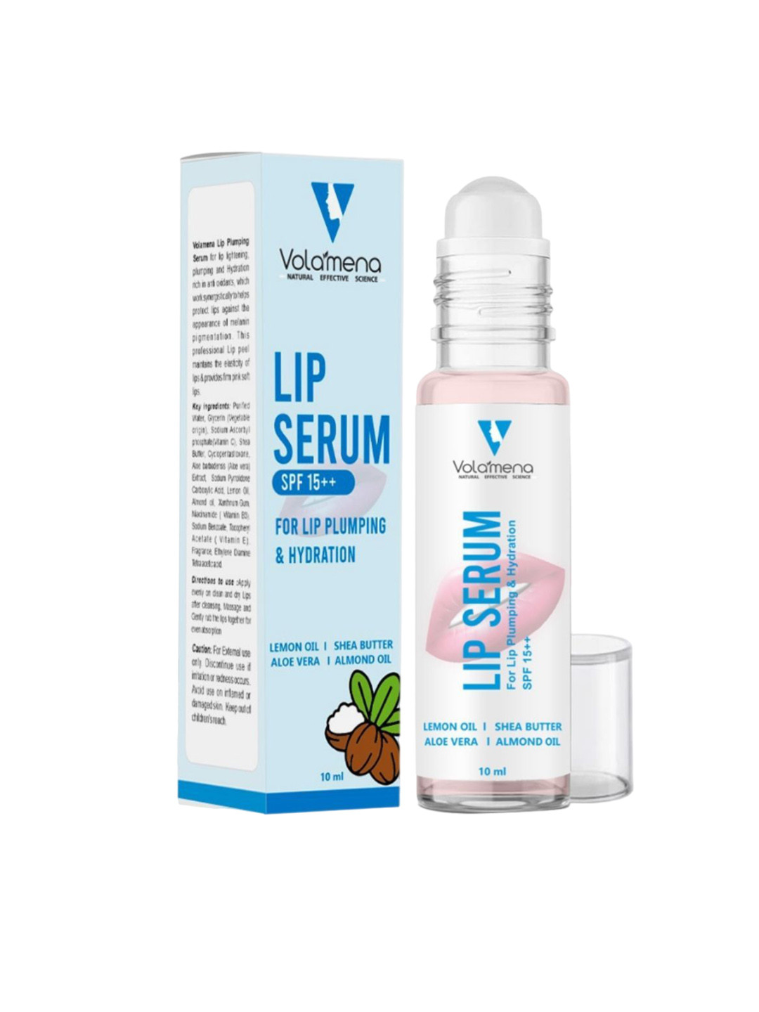 Buy Volamena Lip Plumping Serum SPF 15++ For Lip Plumping & Hydration ...
