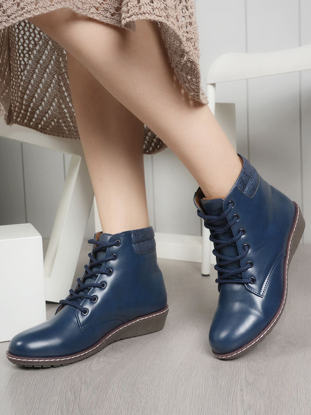 Buy DressBerry Women Platform Heeled Regular Boots - Boots for Women ...