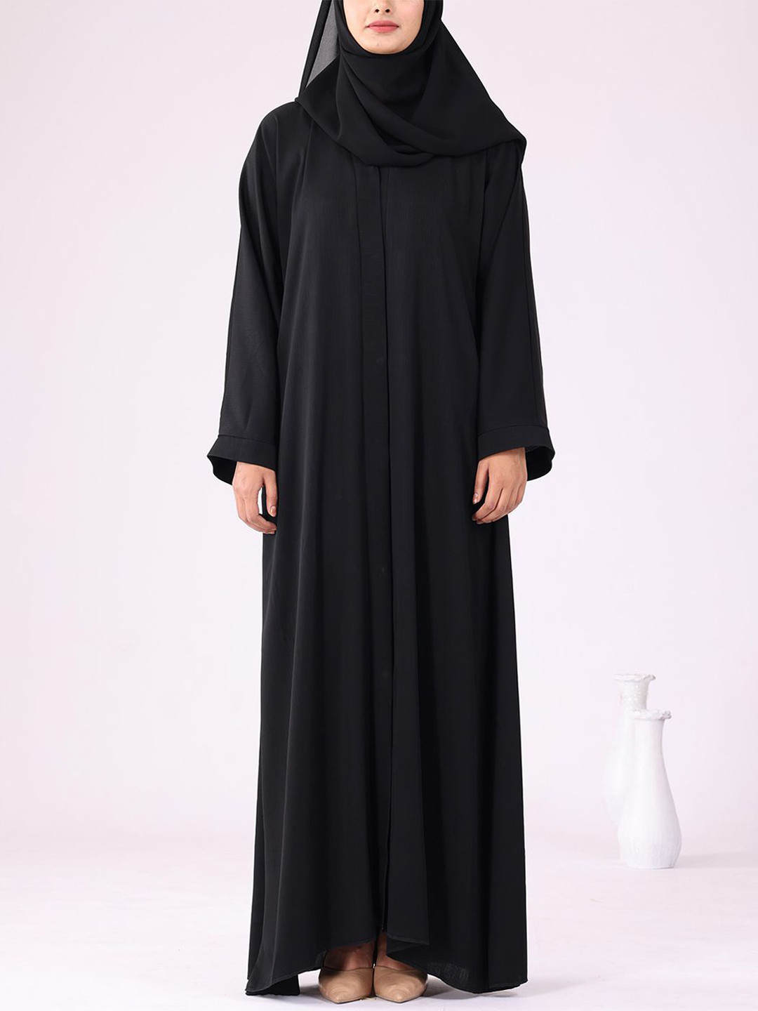 Buy Only Modest Front Open Abaya Burqa - Burqas for Women 30757744 | Myntra
