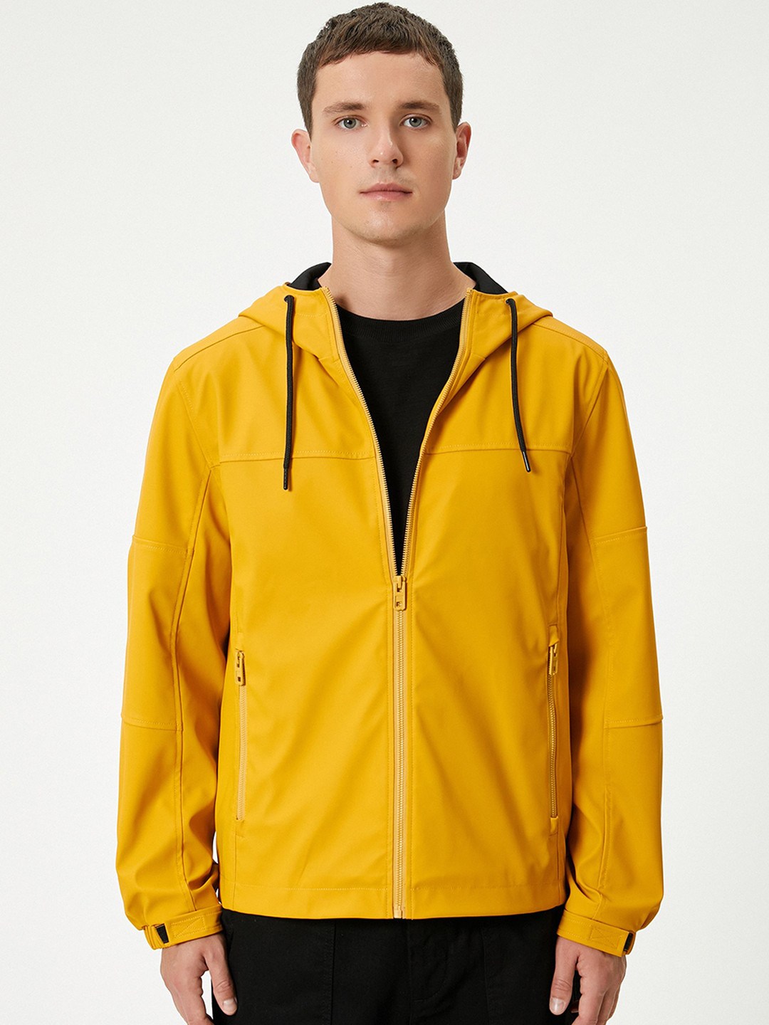 Buy Koton Hooded Long Sleeves Tailored Jacket - Jackets for Men ...