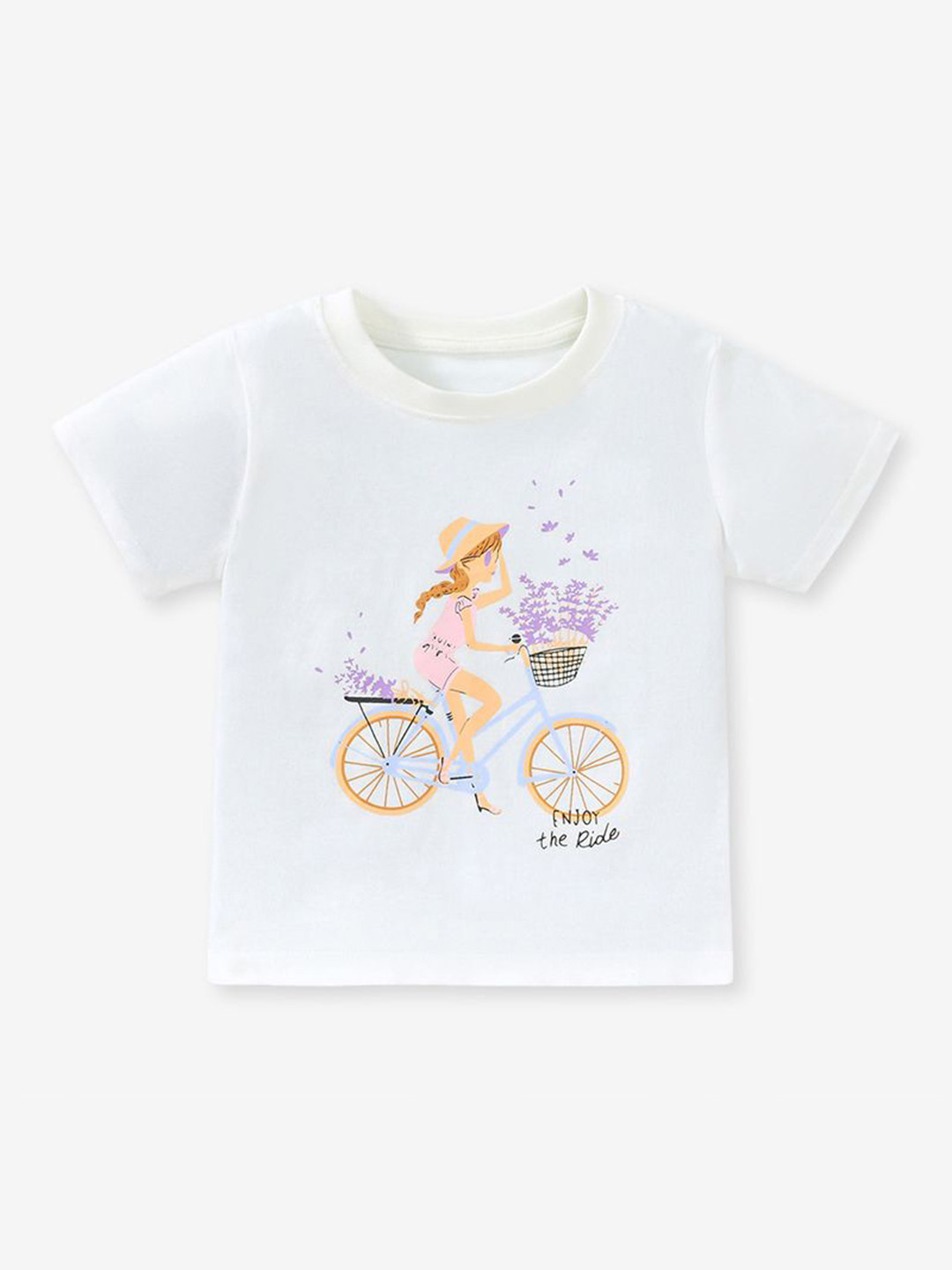 Buy StyleCast Girls Printed Applique T Shirt - Tshirts for Girls ...