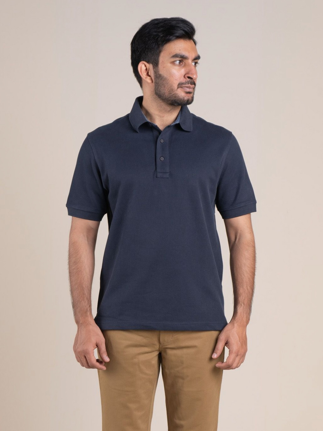 Buy Monks Of Method Men Solid Polo Collar Cotton T Shirt - Tshirts for Men 30791315 | Myntra