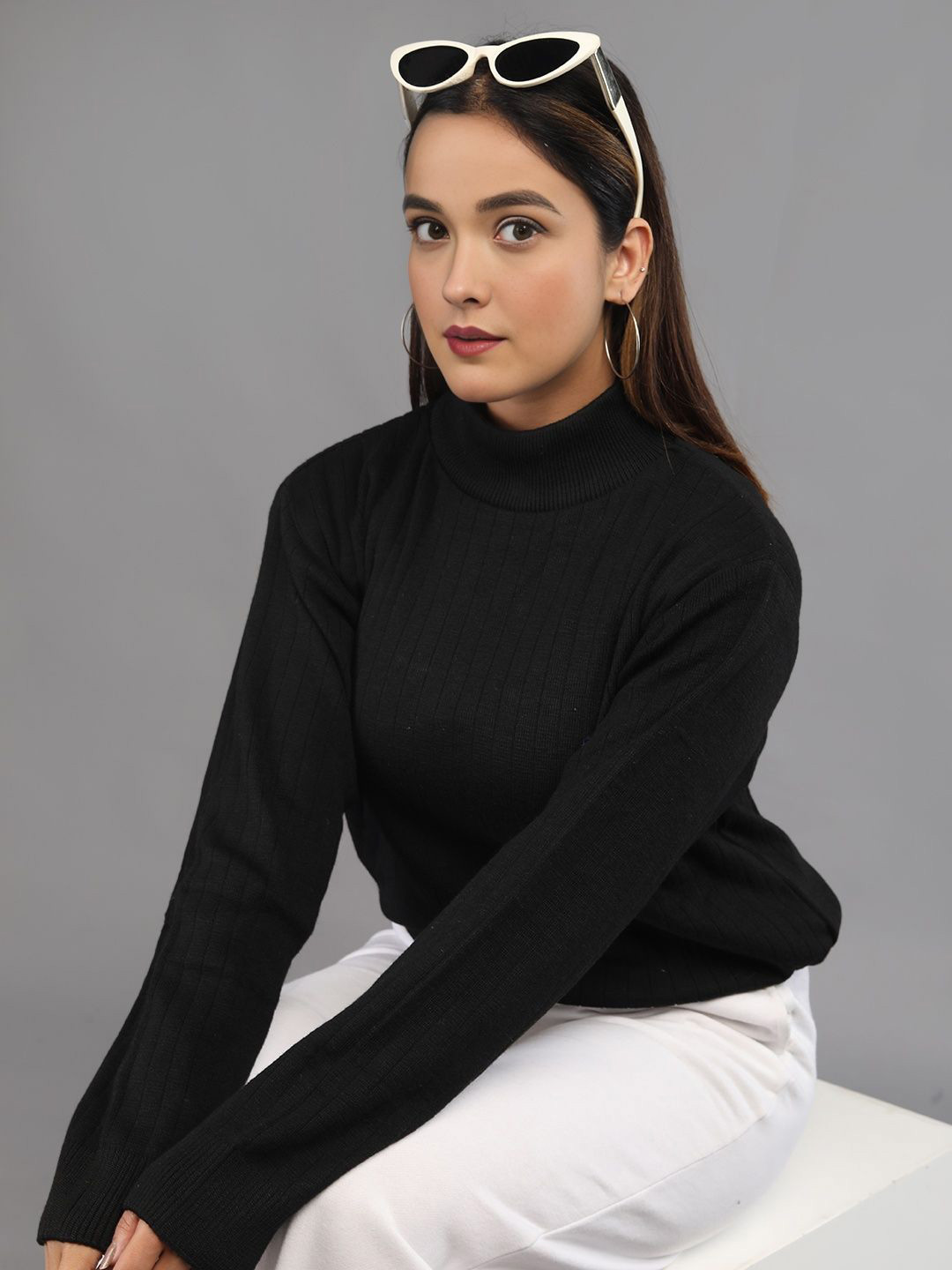 Buy TYSORT Women Woollen Pullover Sweaters - Sweaters for Women ...