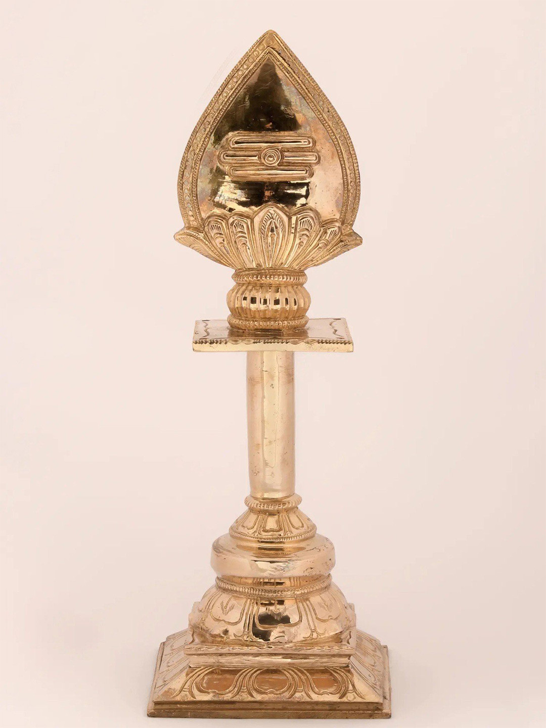 Buy Exotic India 12'' Bronze Holy Vel With Stand - Pooja Essentials for ...