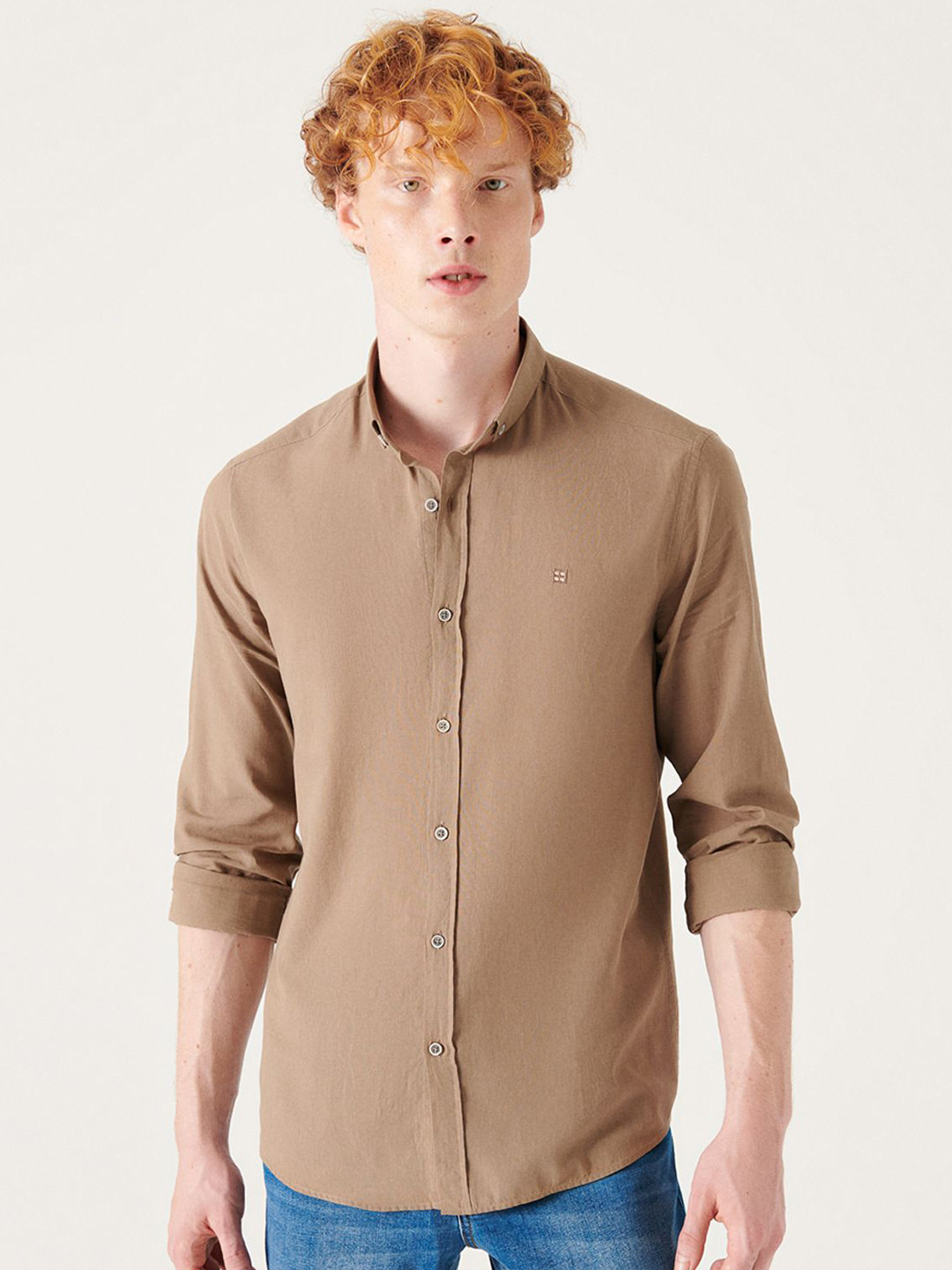 Buy AVVA Men Mid Rise Pure Cotton Heavy Fade Jeans - Jeans for Men ...