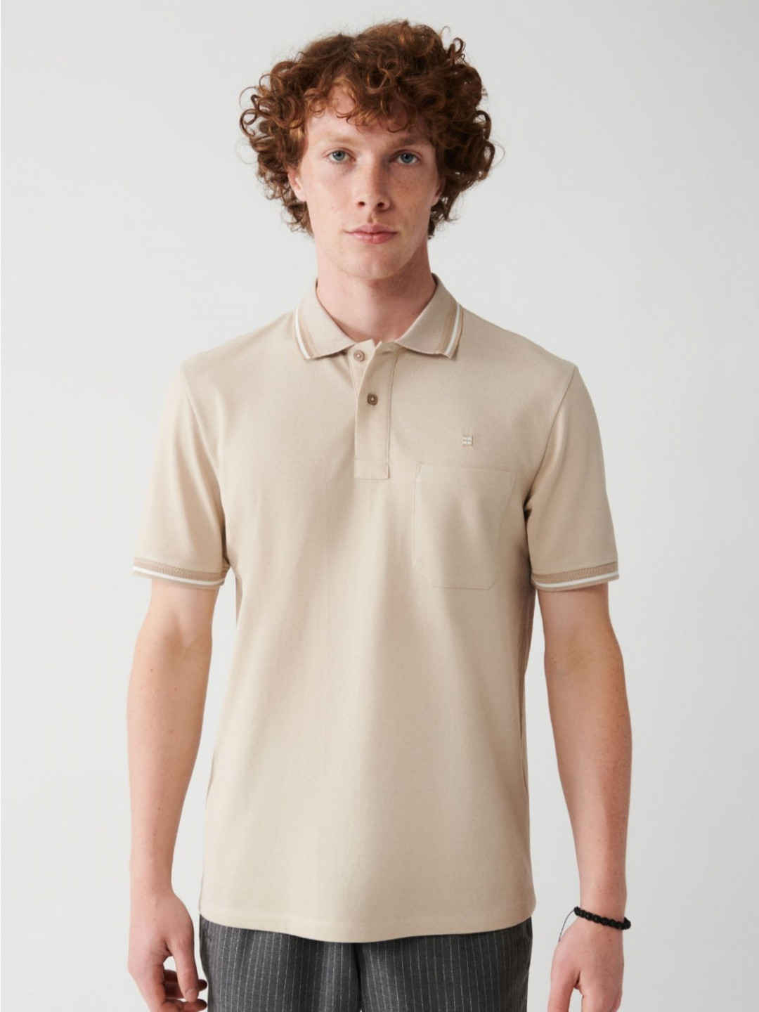 Buy AVVA Men Solid Polo Collar Cotton T Shirt - Tshirts for Men ...