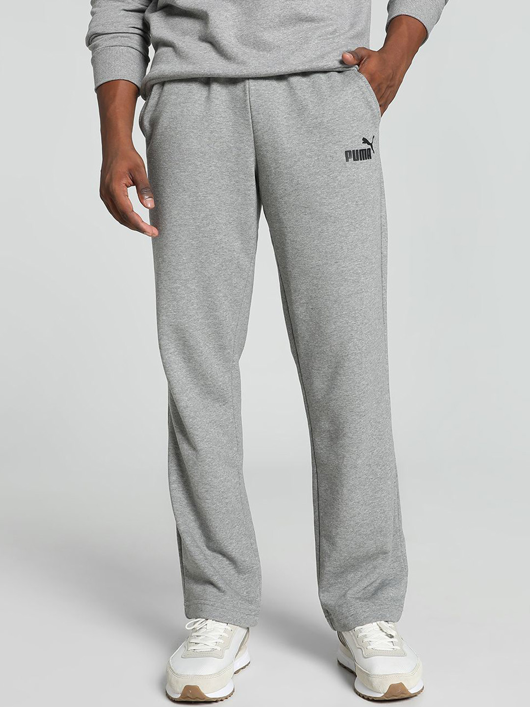 Buy Puma Men Ess Tr Op Logo Pants - Track Pants for Men 30491022 | Myntra