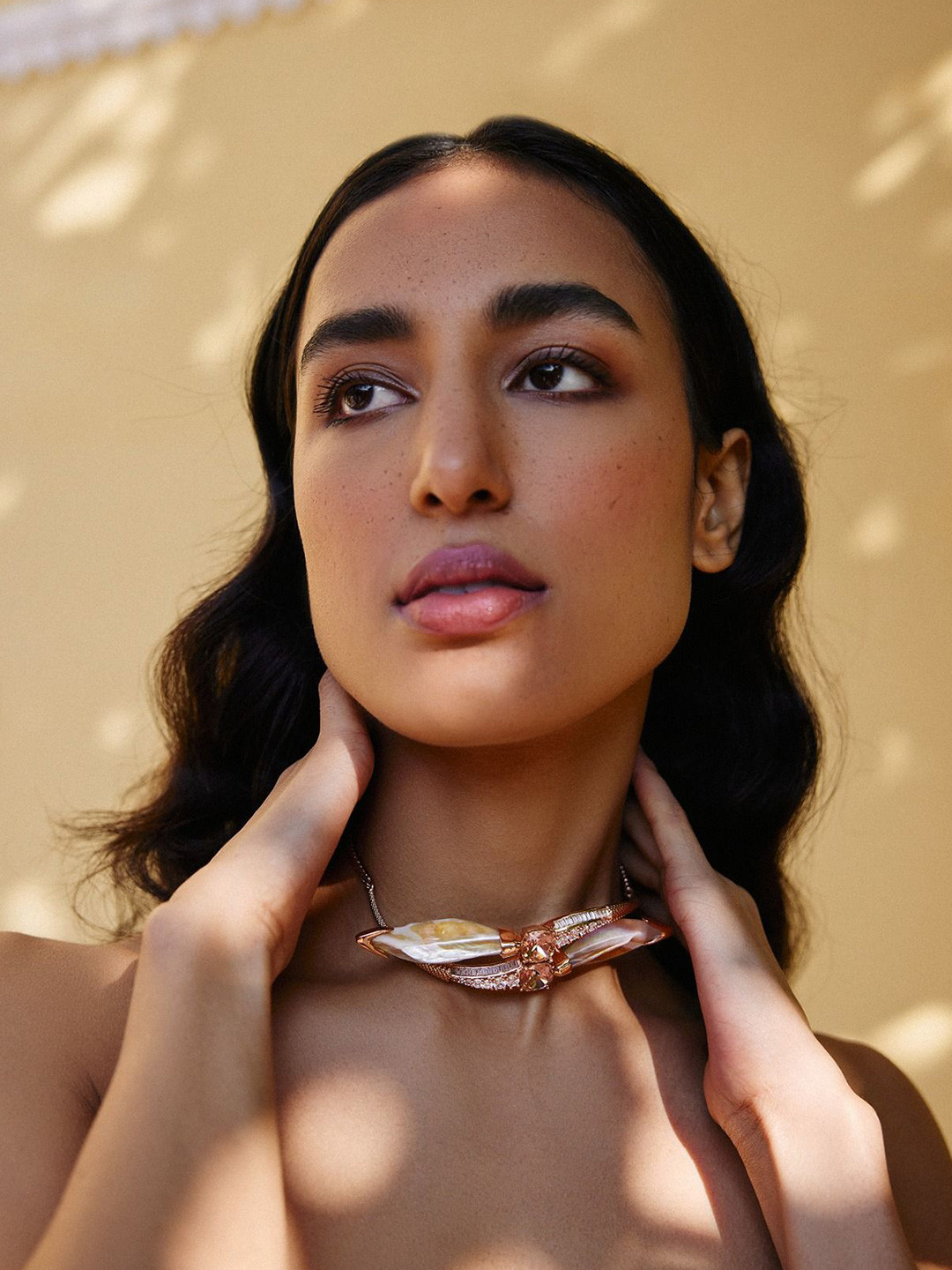 Buy Outhouse Rose Gold Plated Necklace - Necklace And Chains for Women ...