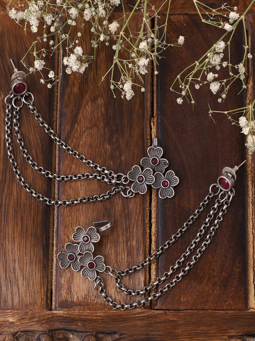 Buy VENI Contemporary Ear Cuff Earrings - Earrings for Women 30517875 ...