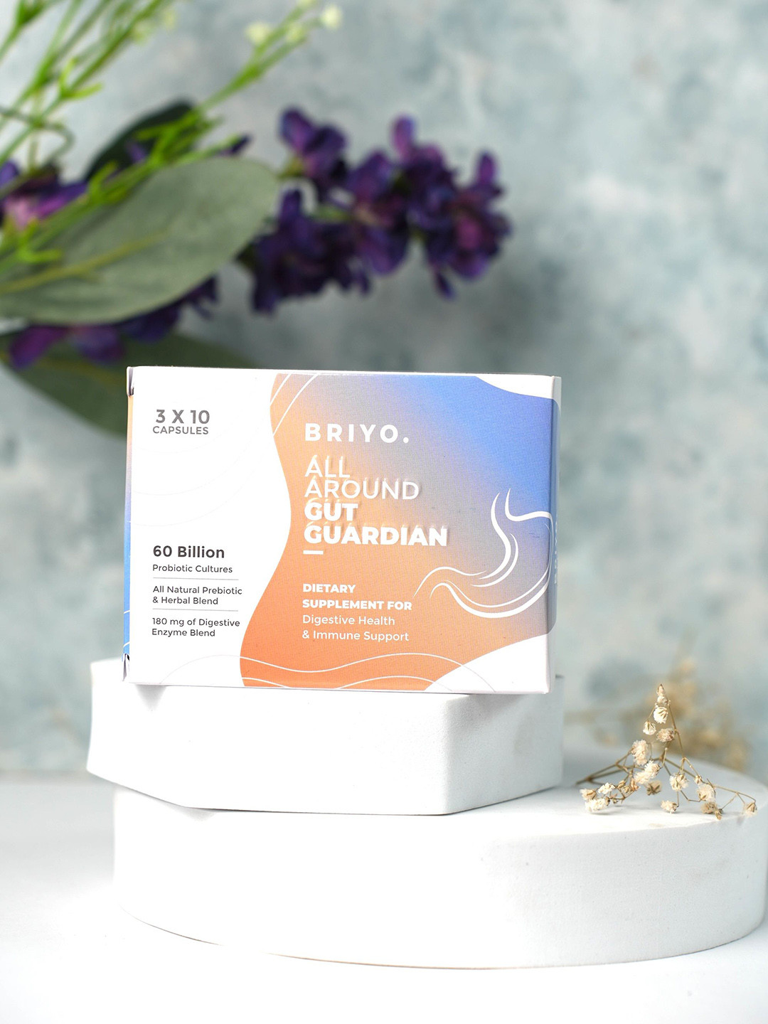 Buy BRIYO Gut Guardian 60 Billion CFU Probiotics Capsules 30 Capsules ...