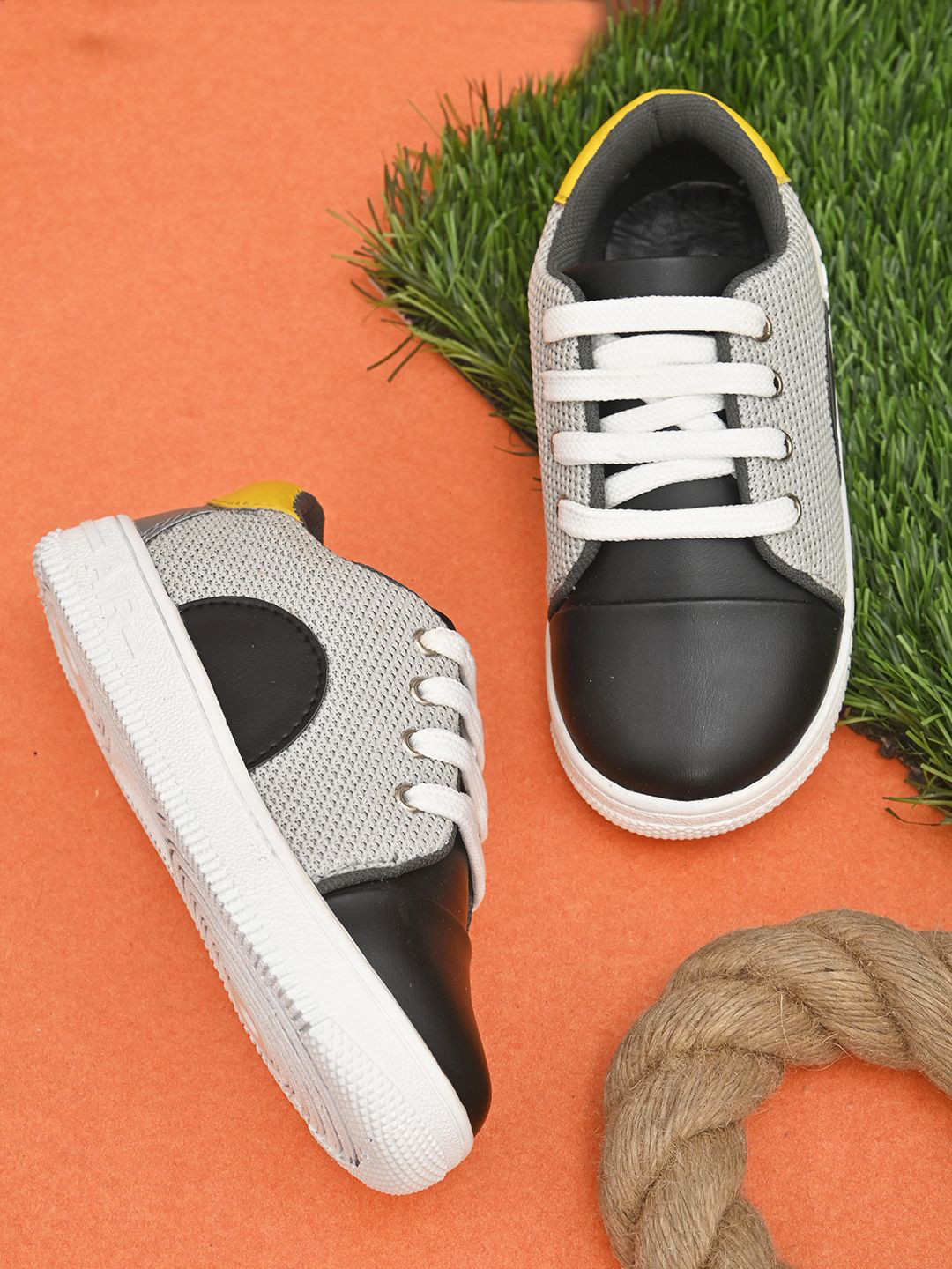 Buy STEFENS Unisex Kids Colourblocked Sneakers - Casual Shoes for ...