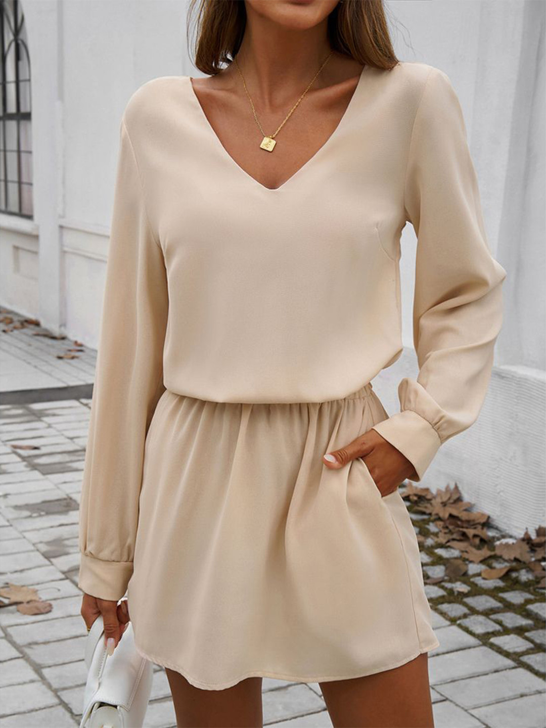 Buy StyleCast Georgette Blouson Mini Dress - Dresses for Women 30503264 ...