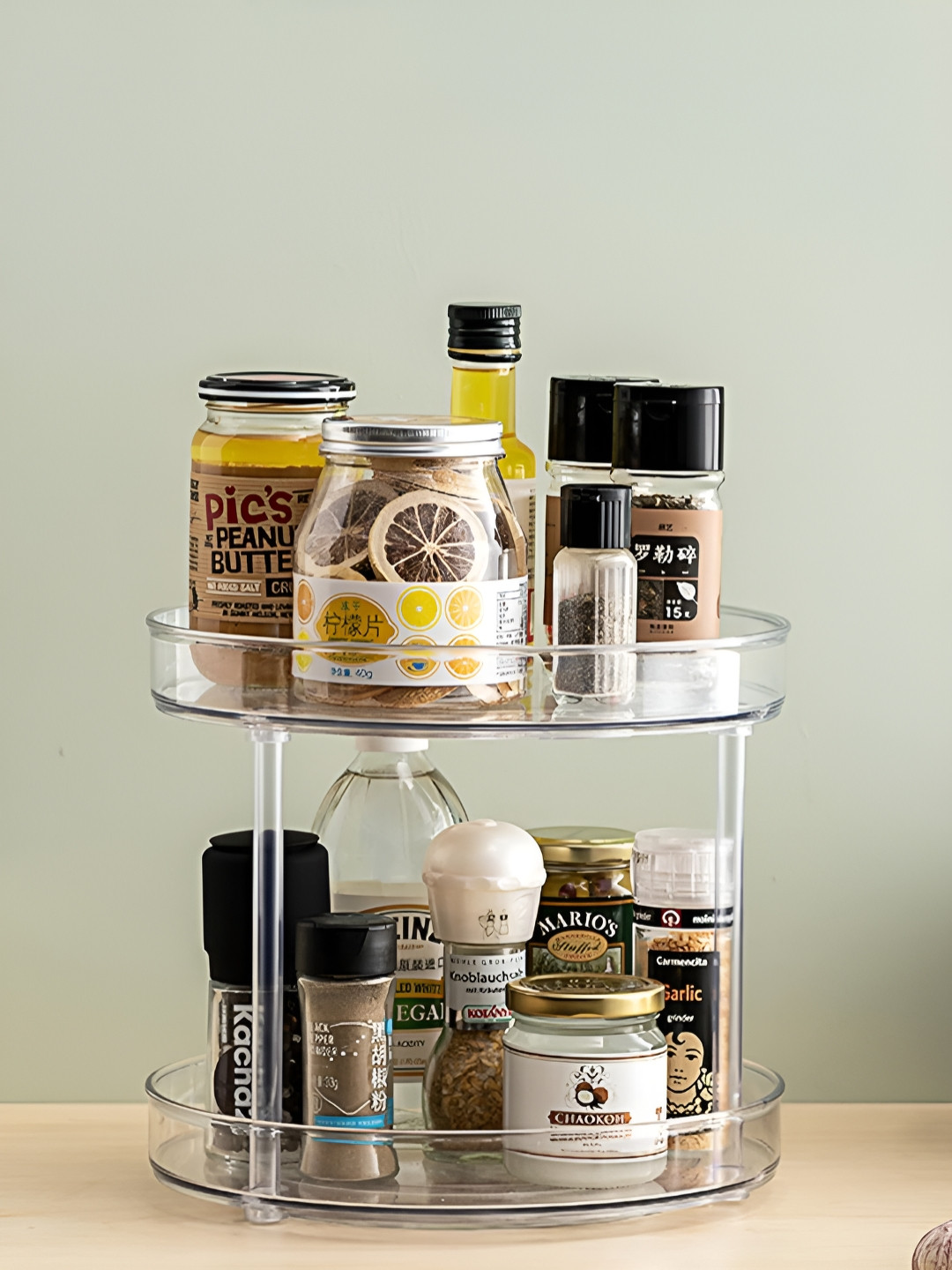 Buy HOUSE OF QUIRK Transparent Set Of 1 Water Resistant Multi Utility ...