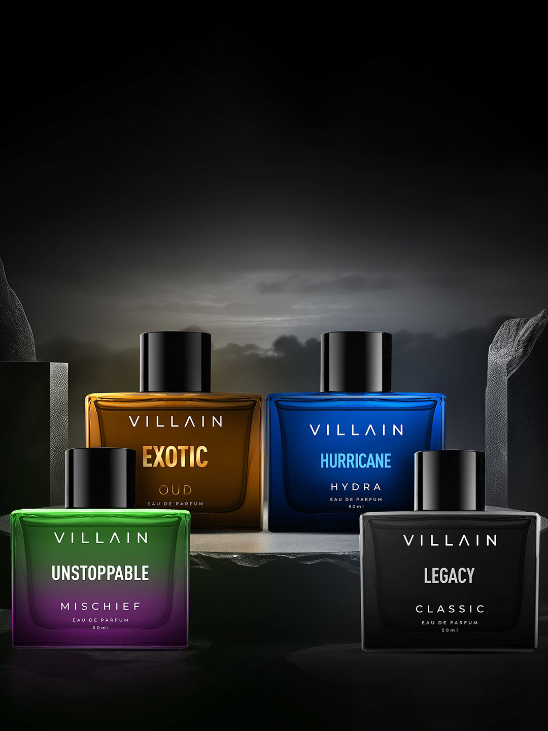 Buy VILLAIN Men Master Collection Eau De Parfum Combo 50ml Each ...