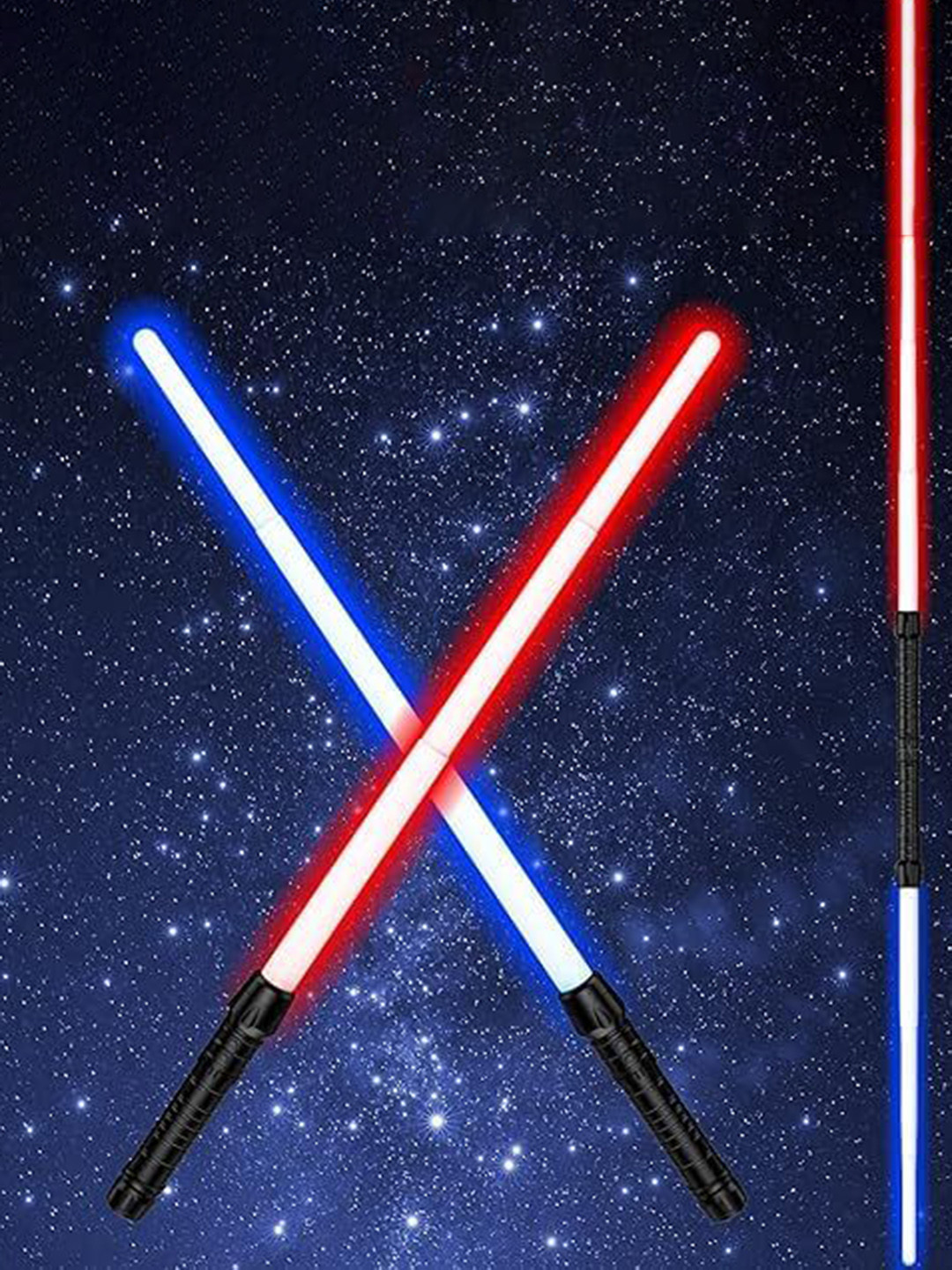 Buy PLANET Of Toys 2Pc Kids Extendable Light Up Swords - Action Figures ...