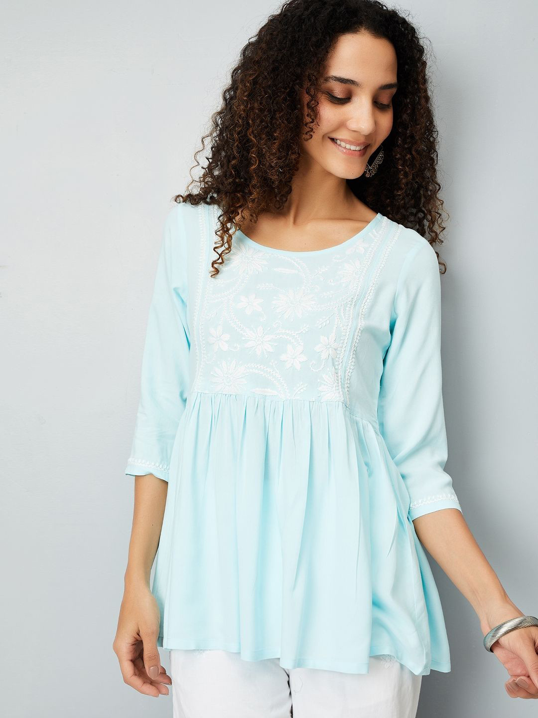 Buy Max Floral Embellished Top - Tops for Women 31912840 | Myntra