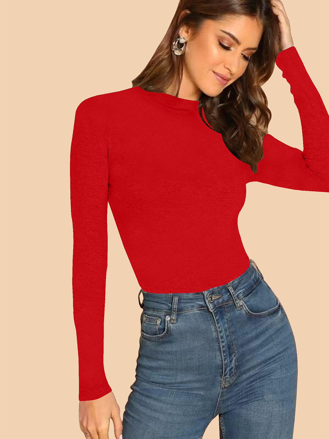 Buy Dream Beauty Fashion Red Top - Tops for Women 26863010 | Myntra