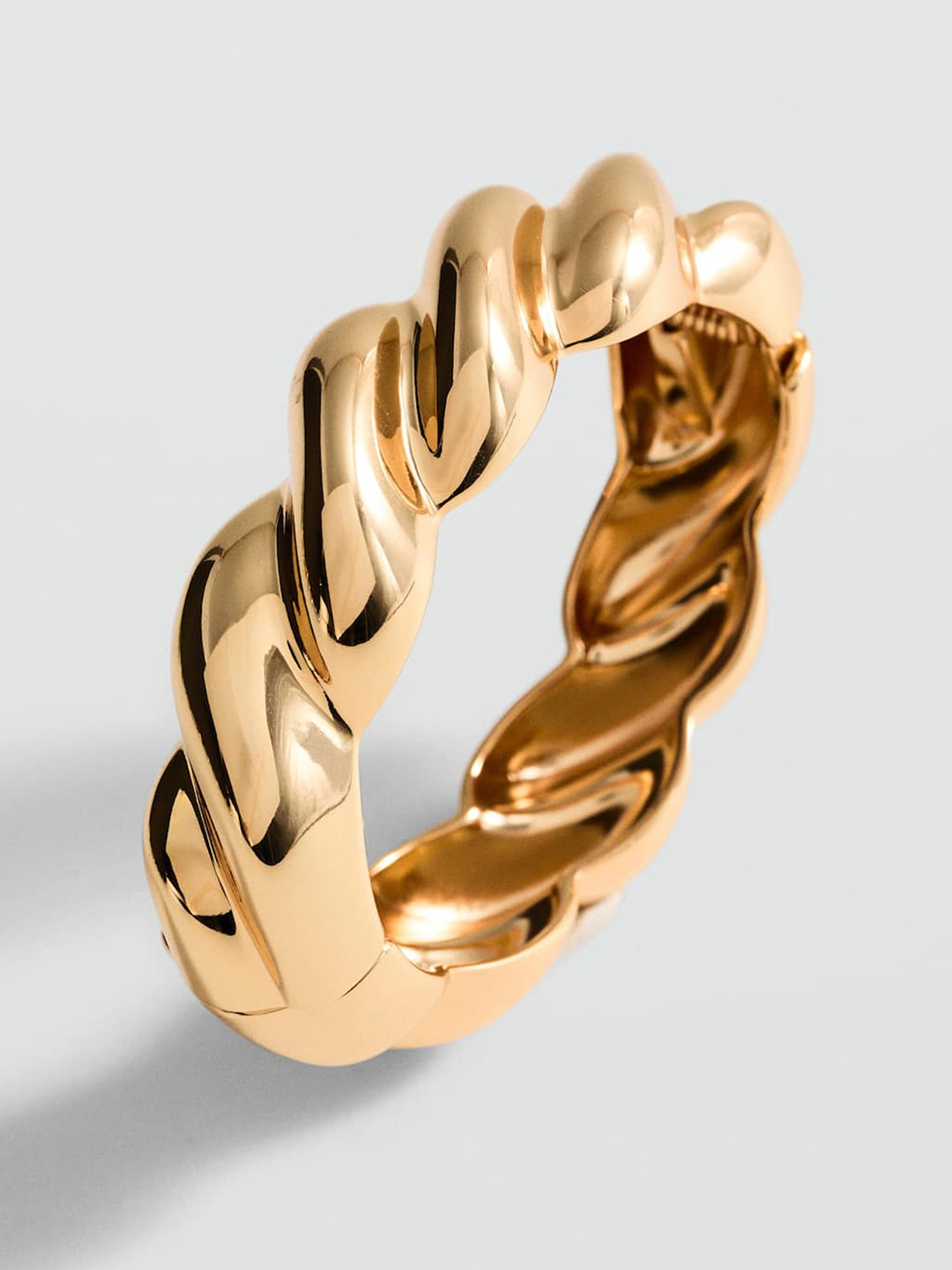 Buy MANGO Women Embossed Cuff Bracelet - Bracelet for Women 31973319 ...