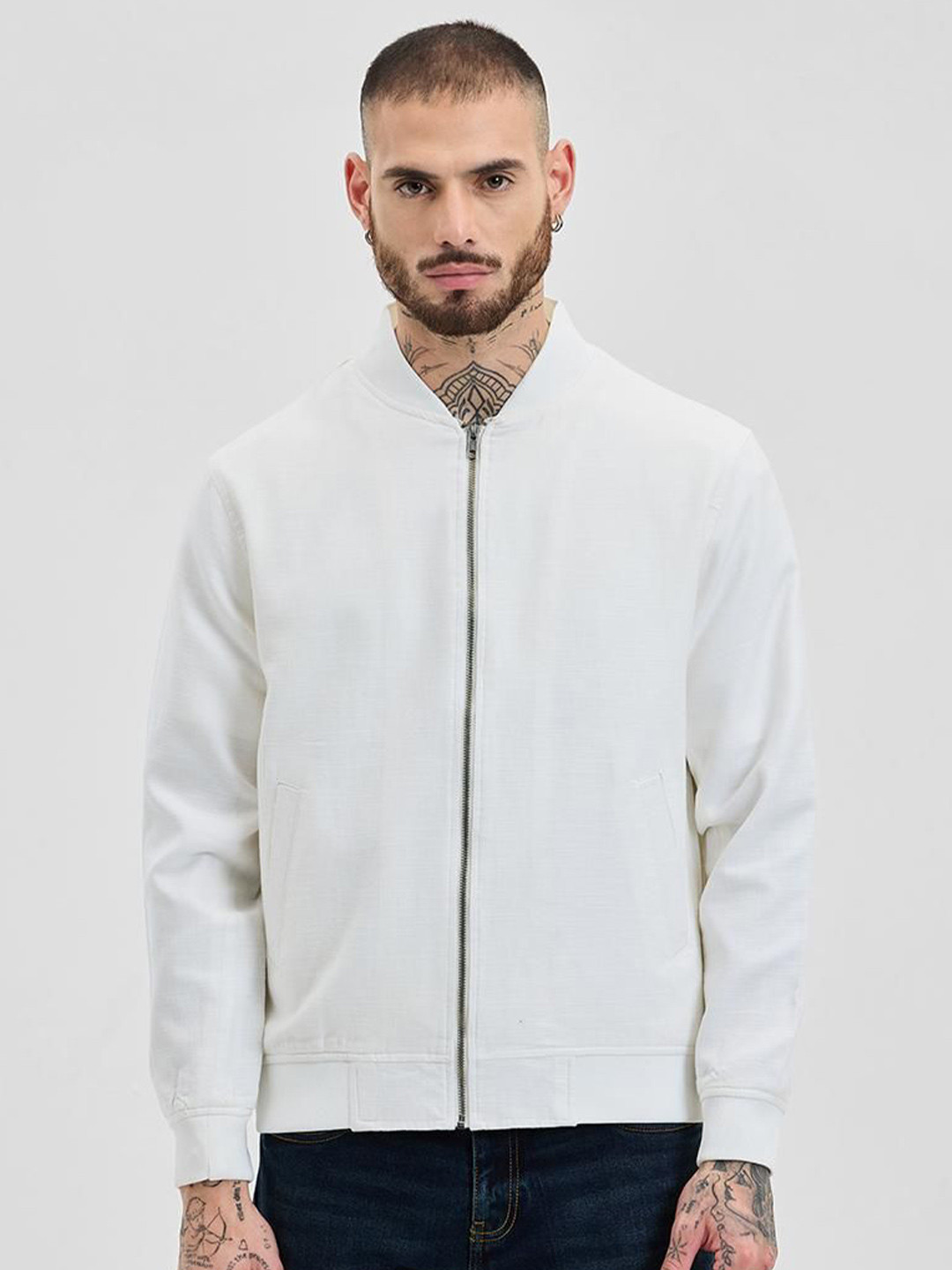 Buy Snitch Men Bomber Jacket - Jackets for Men 31808051 | Myntra