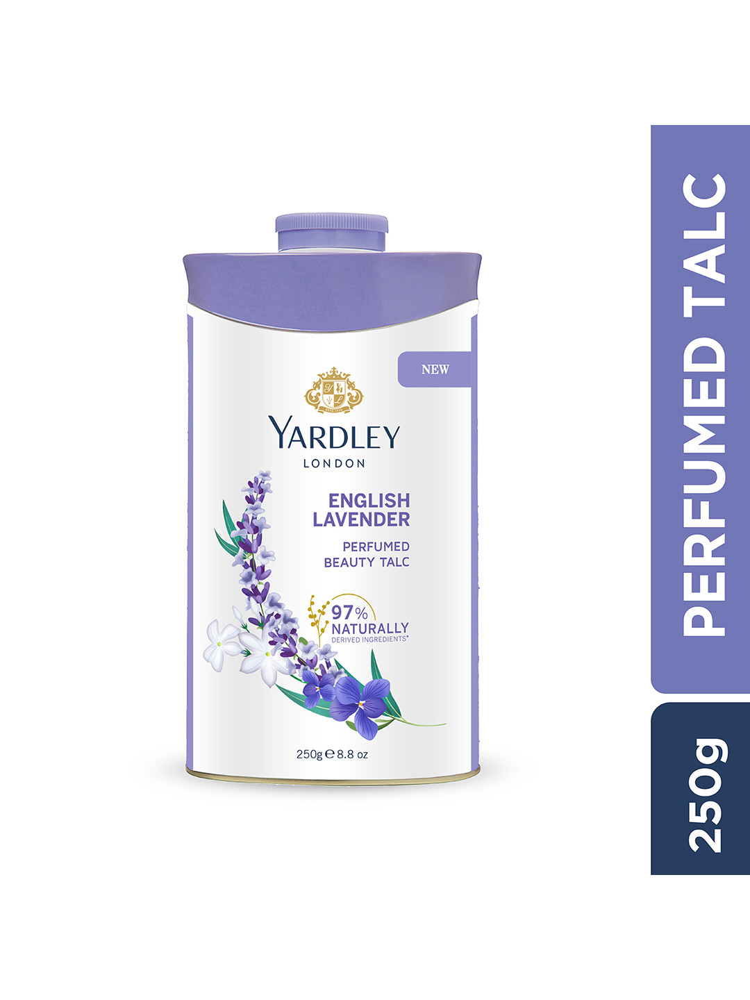Buy YARDLEY LONDON Women English Lavender Perfumed Talc 250 G - Talcum ...