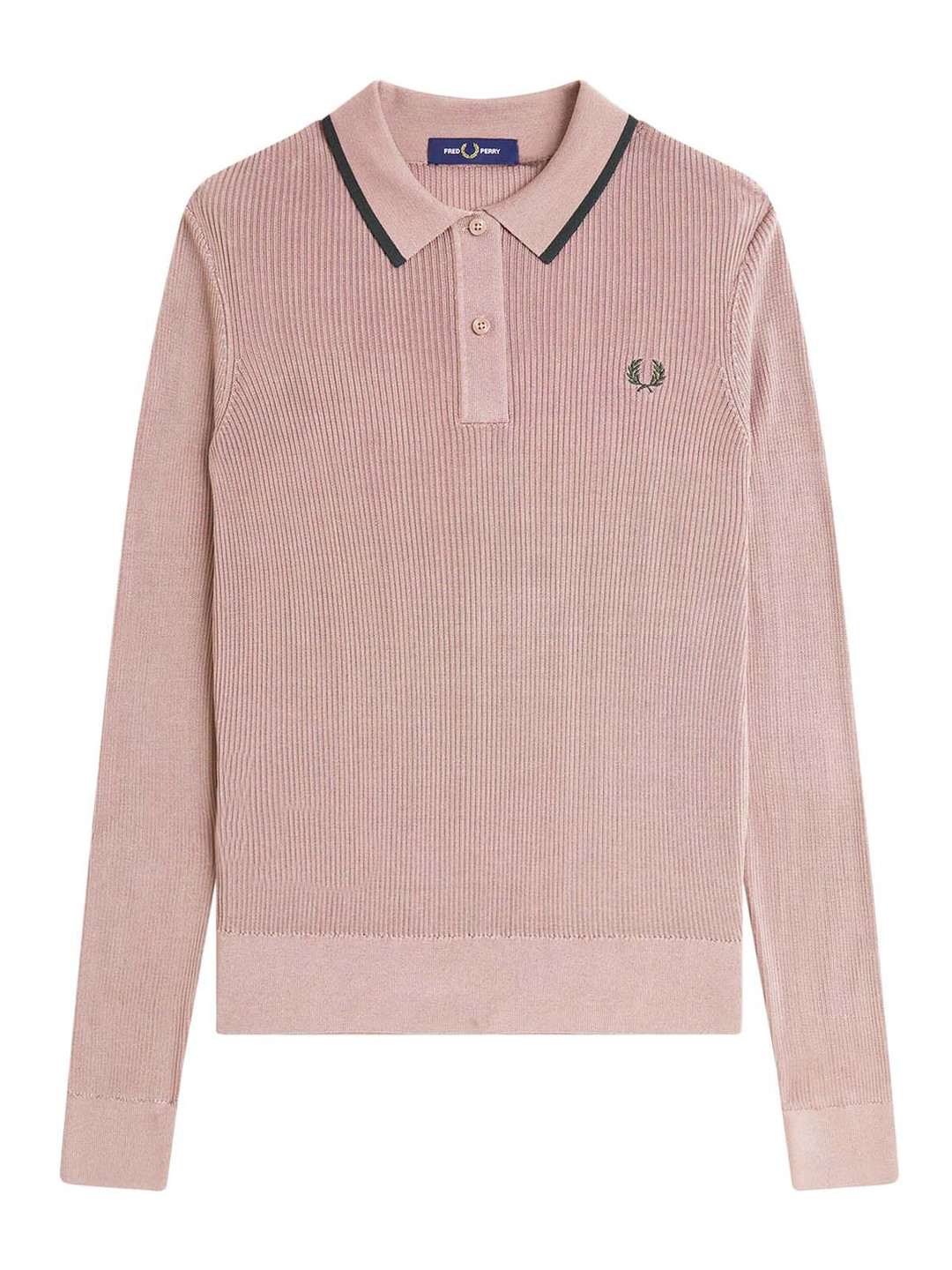 Buy Fred Perry Women Polo Collar Knitted T Shirt - Tshirts for Women ...