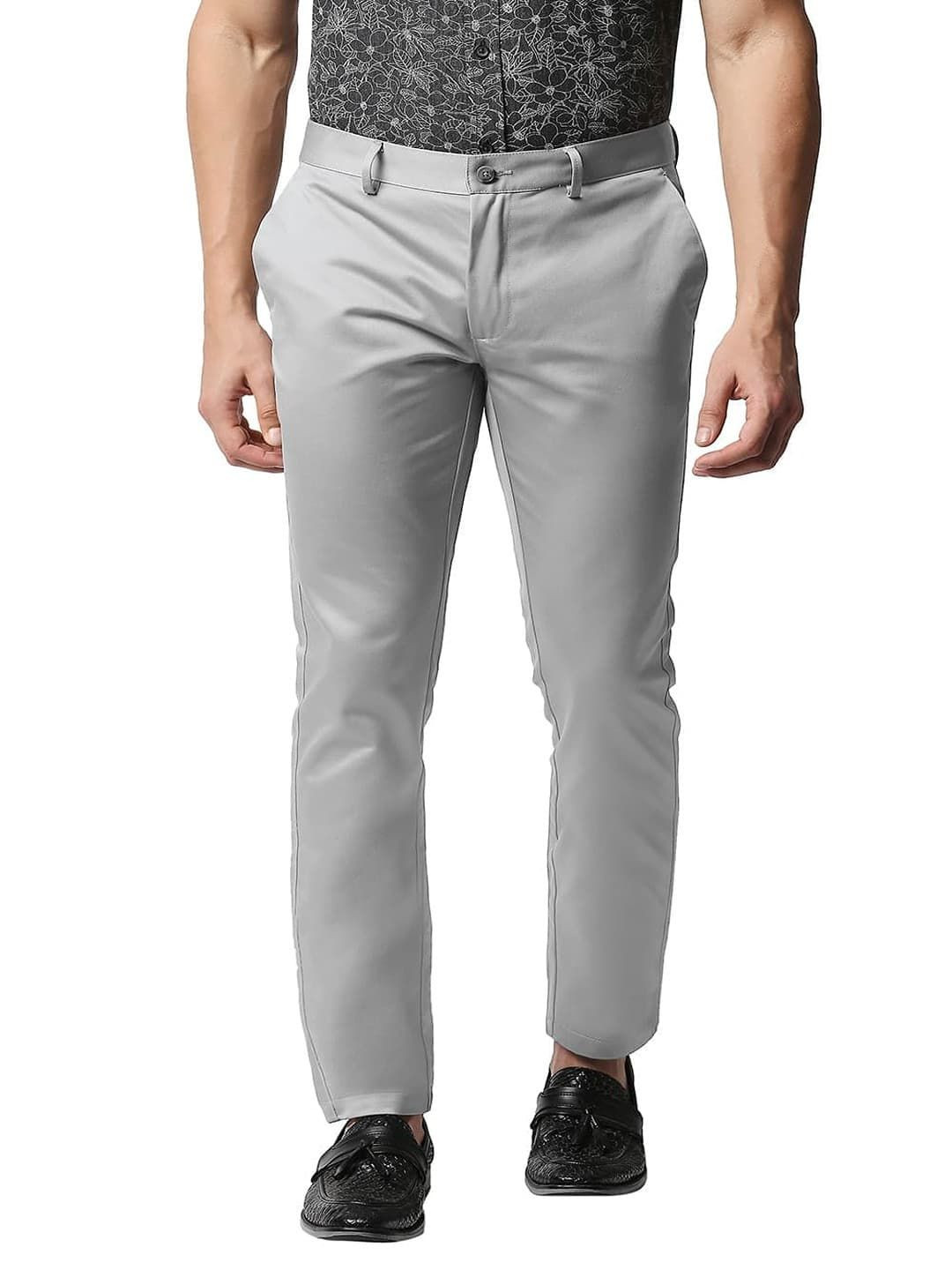 Buy Basics Men Tapered Fit High Rise Chinos - Trousers for Men 32085986 ...