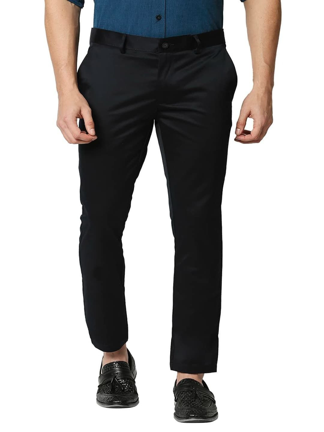 Buy Basics Men Tapered Fit High Rise Chinos - Trousers for Men 32085985 ...