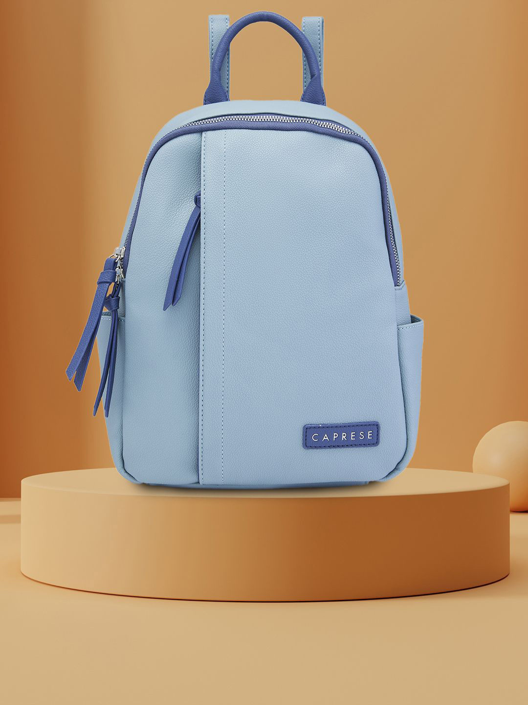 Buy Caprese Tia Women Blue Medium Backpack - Backpacks for Women ...