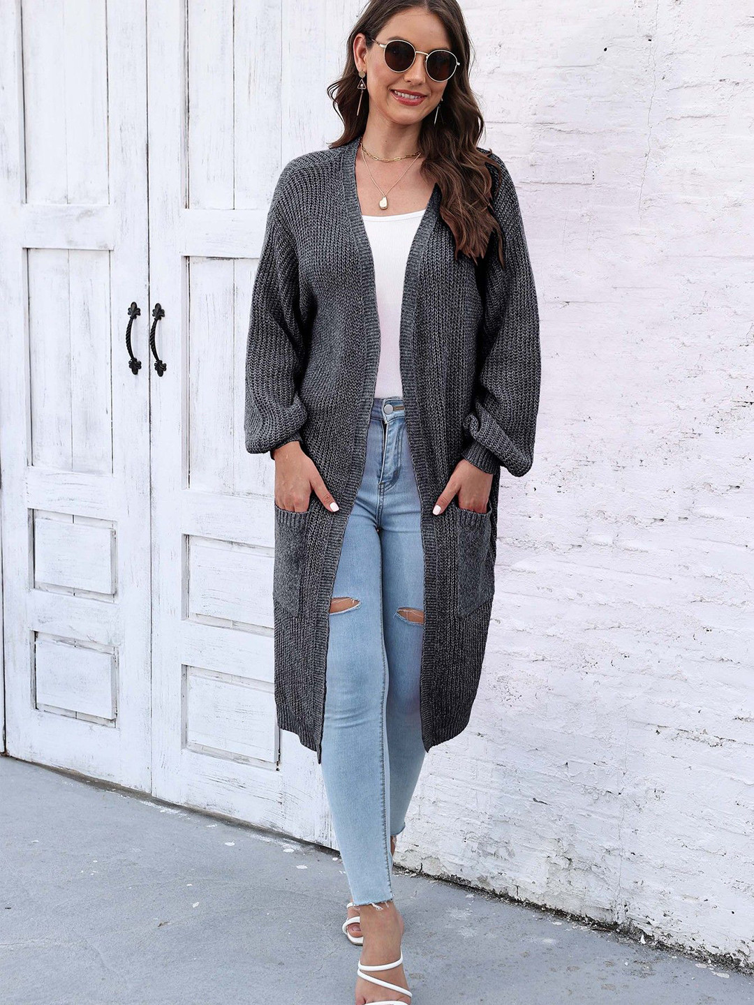 Buy StyleCast Women Longline Shrug - Shrug for Women 31831099 | Myntra