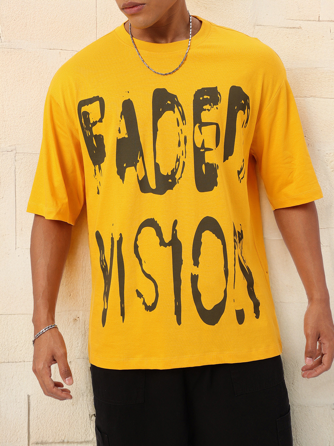 Buy Kook N Keech Faded Printed Oversized T Shirt - Tshirts for Men ...