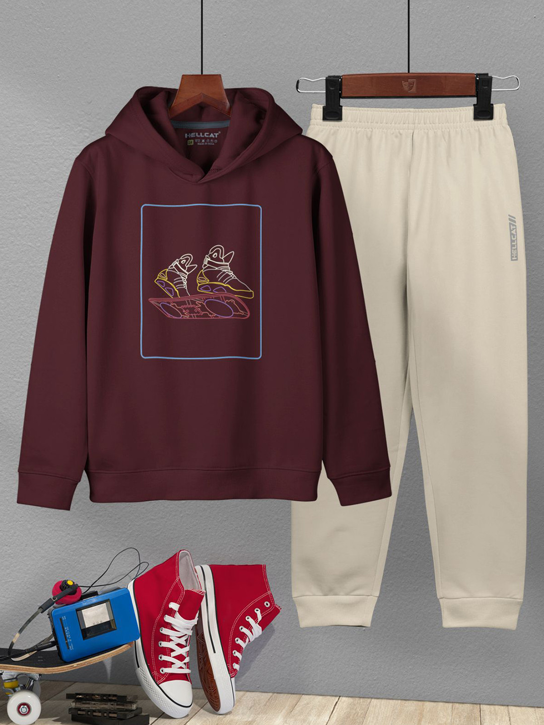 Buy HELLCAT Boys Printed - Clothing Set for Boys 31789751 | Myntra