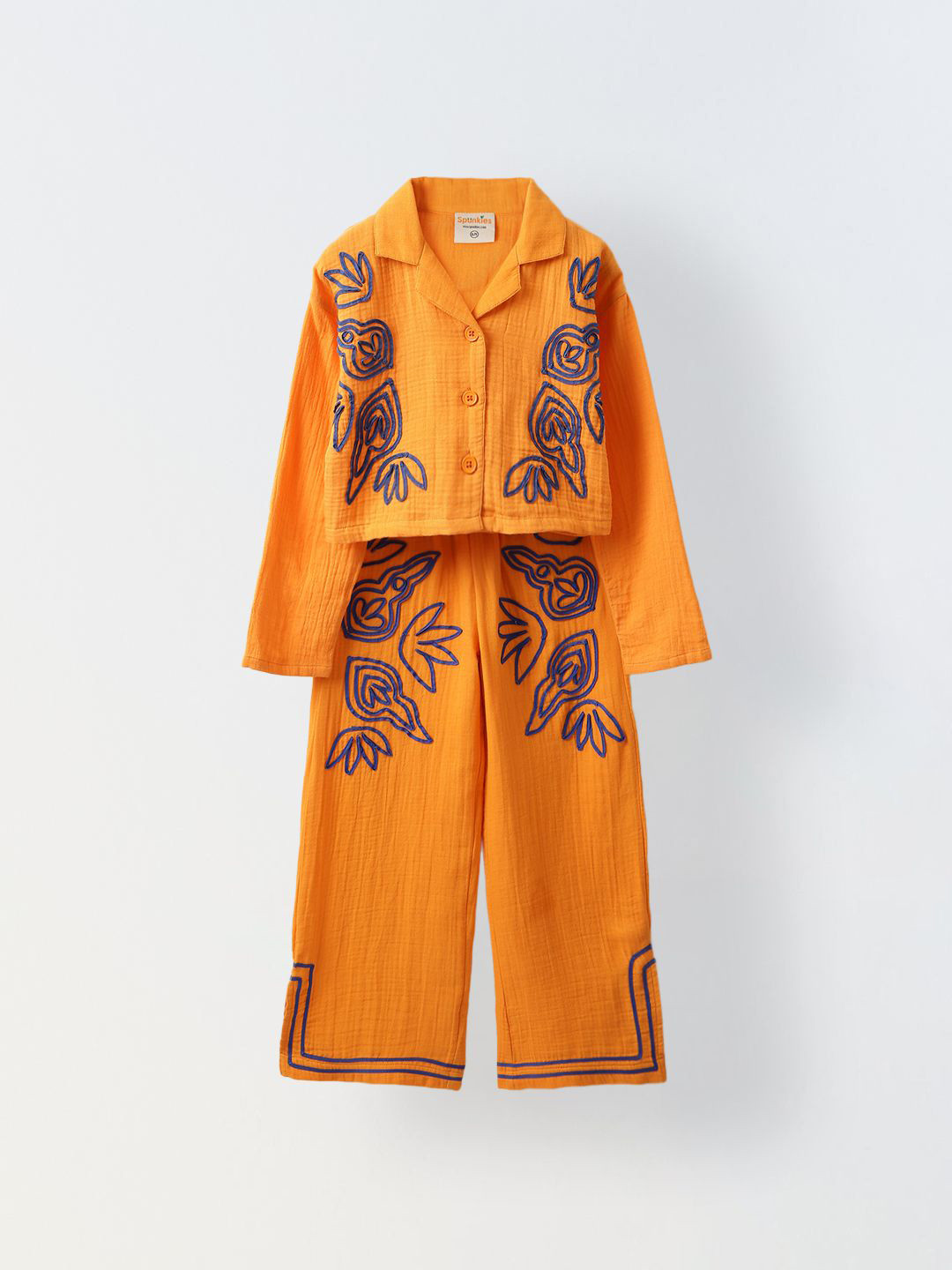 Buy SPUNKIES Girls T Shirt And Shirt With Capris - Clothing Set for ...