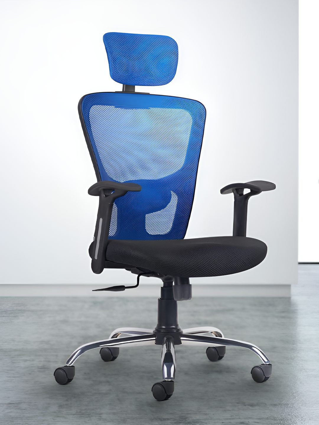 Buy CELLBELL C110 Leo Blue Mesh Study Chair - Study Chair for Unisex ...