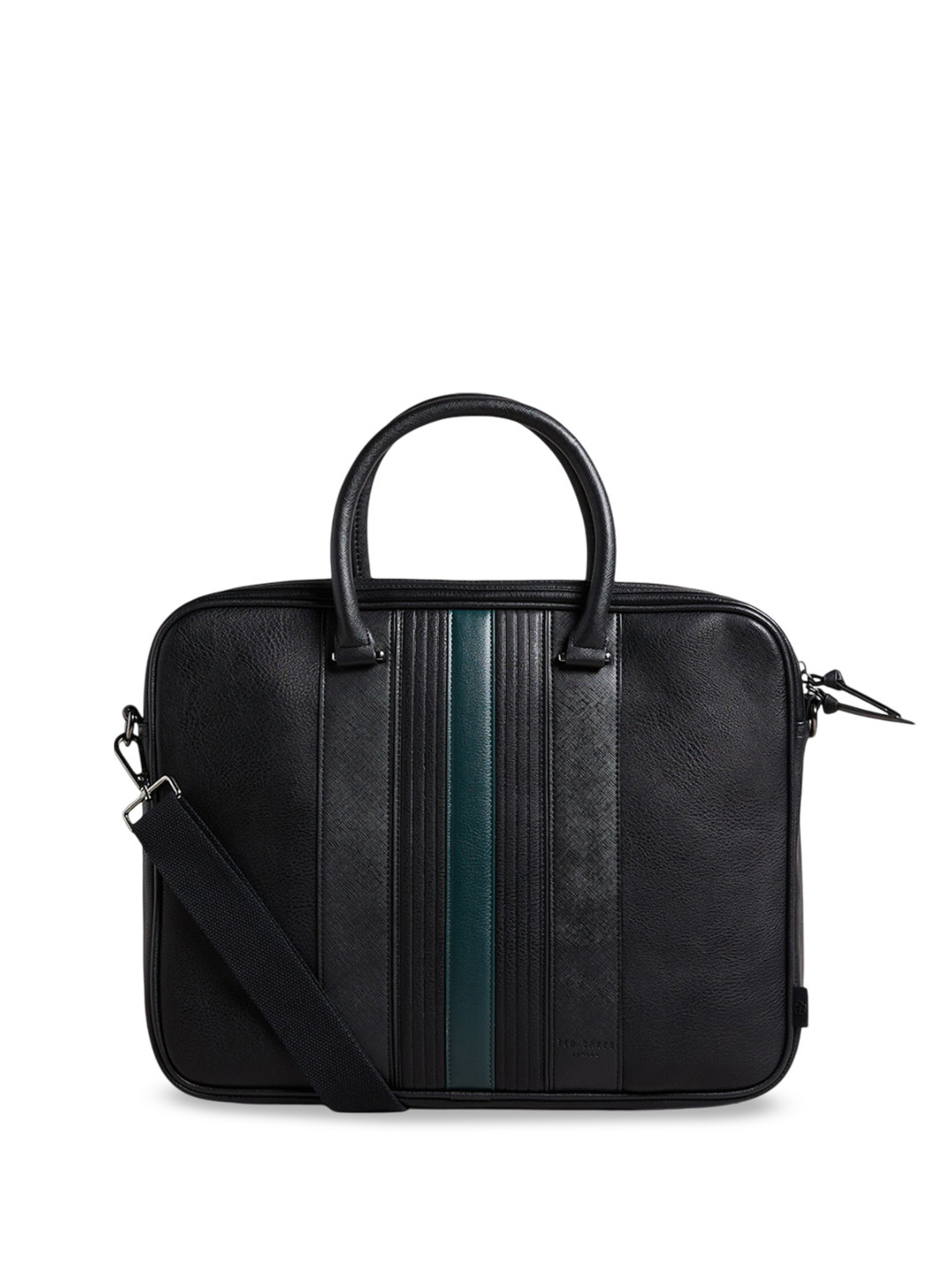 Buy Ted Baker Striped Structured Laptop Bag - Laptop Bag for Men ...