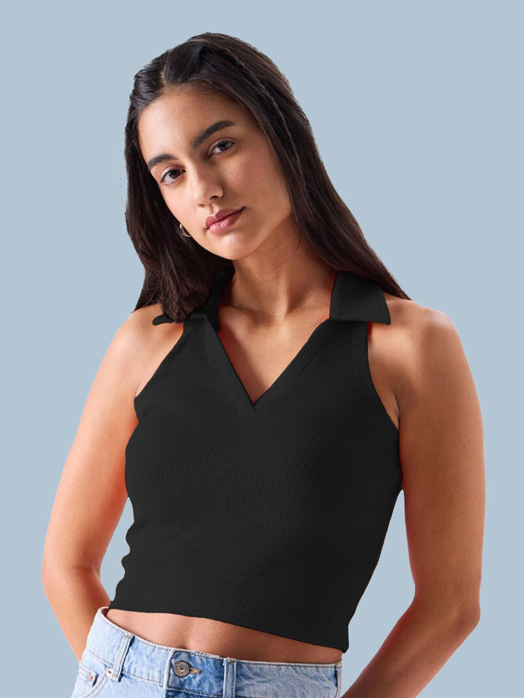 Buy Leotude Applique Crop Top - Tops for Women 30327844 | Myntra