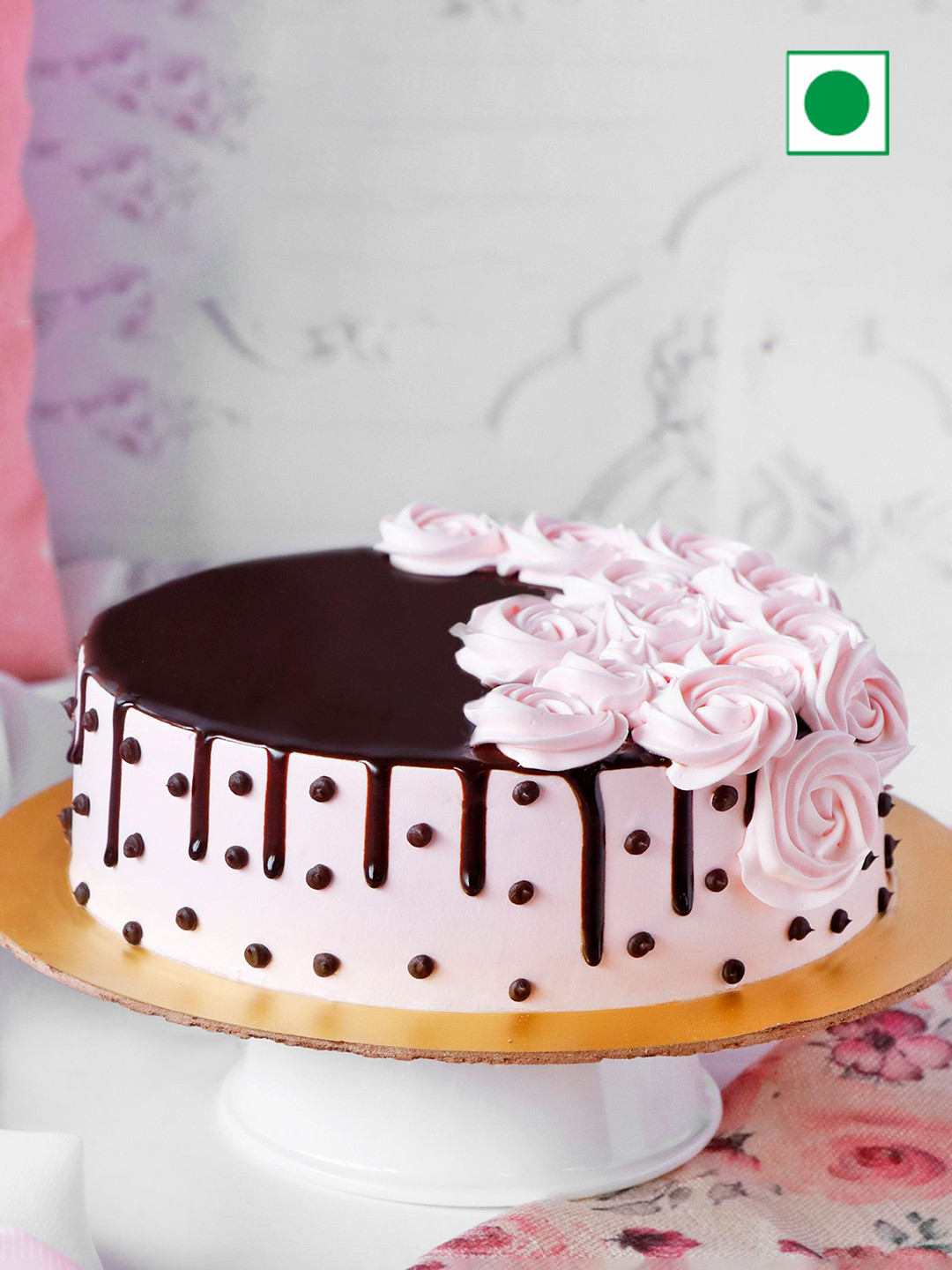 Buy IGP Chocolatey Flavour Eggless Round Cakes 500gm - Cake for Unisex ...