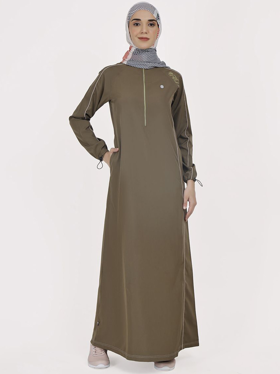 Buy IDH London Abaya Burqa With Scarf - Burqas for Women 30337130 | Myntra