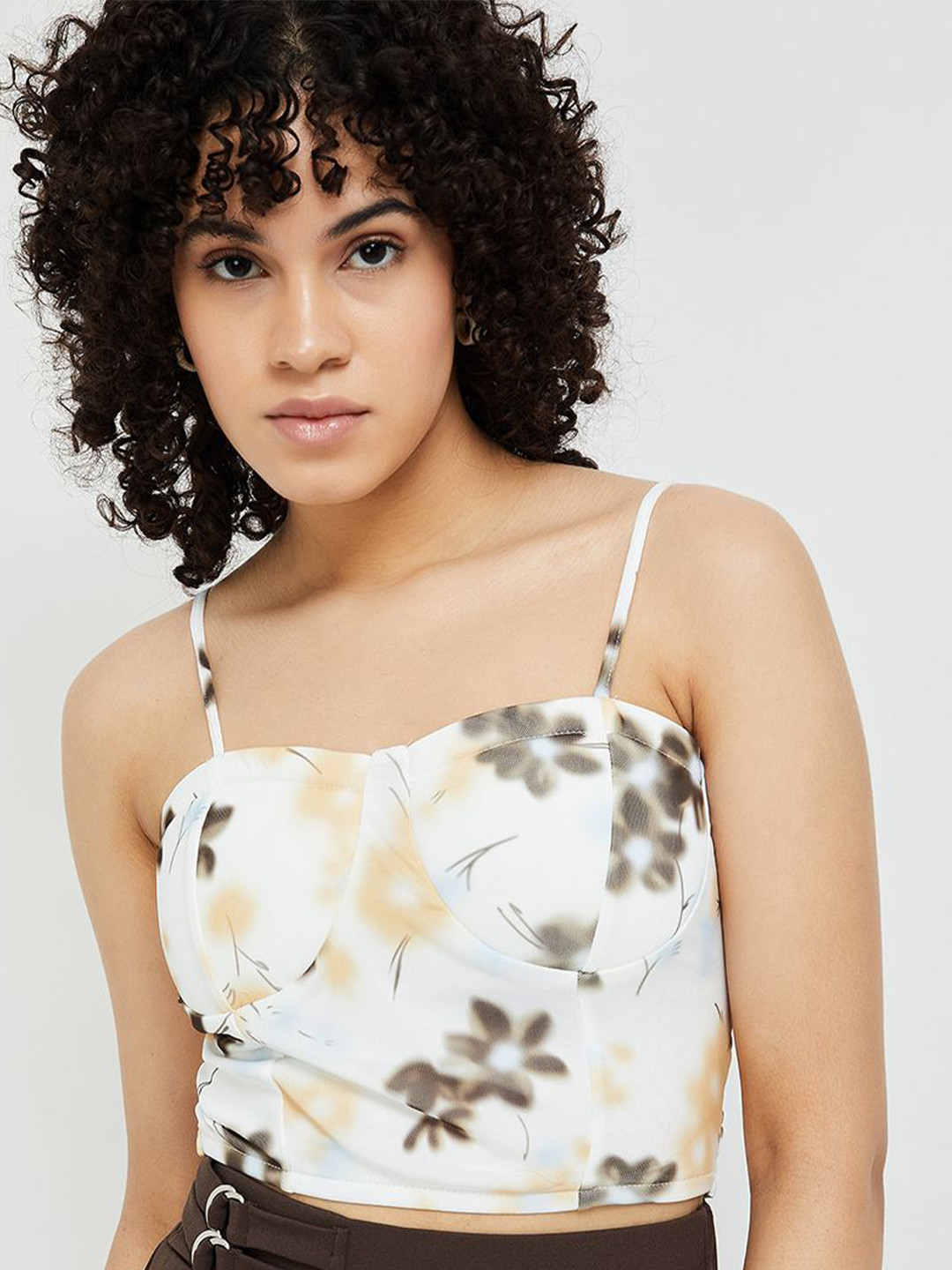Buy Ginger By Lifestyle Floral Print Crop Top - Tops for Women 30378260 ...