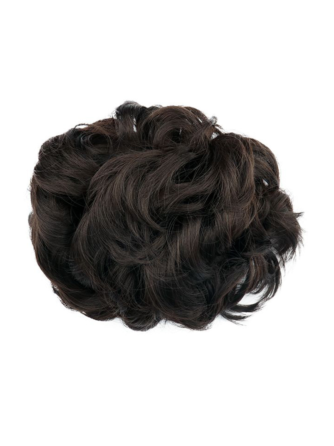 Buy Streak Street Messy Bun Hair Extension 15 Inch Dark Brown - Hair ...