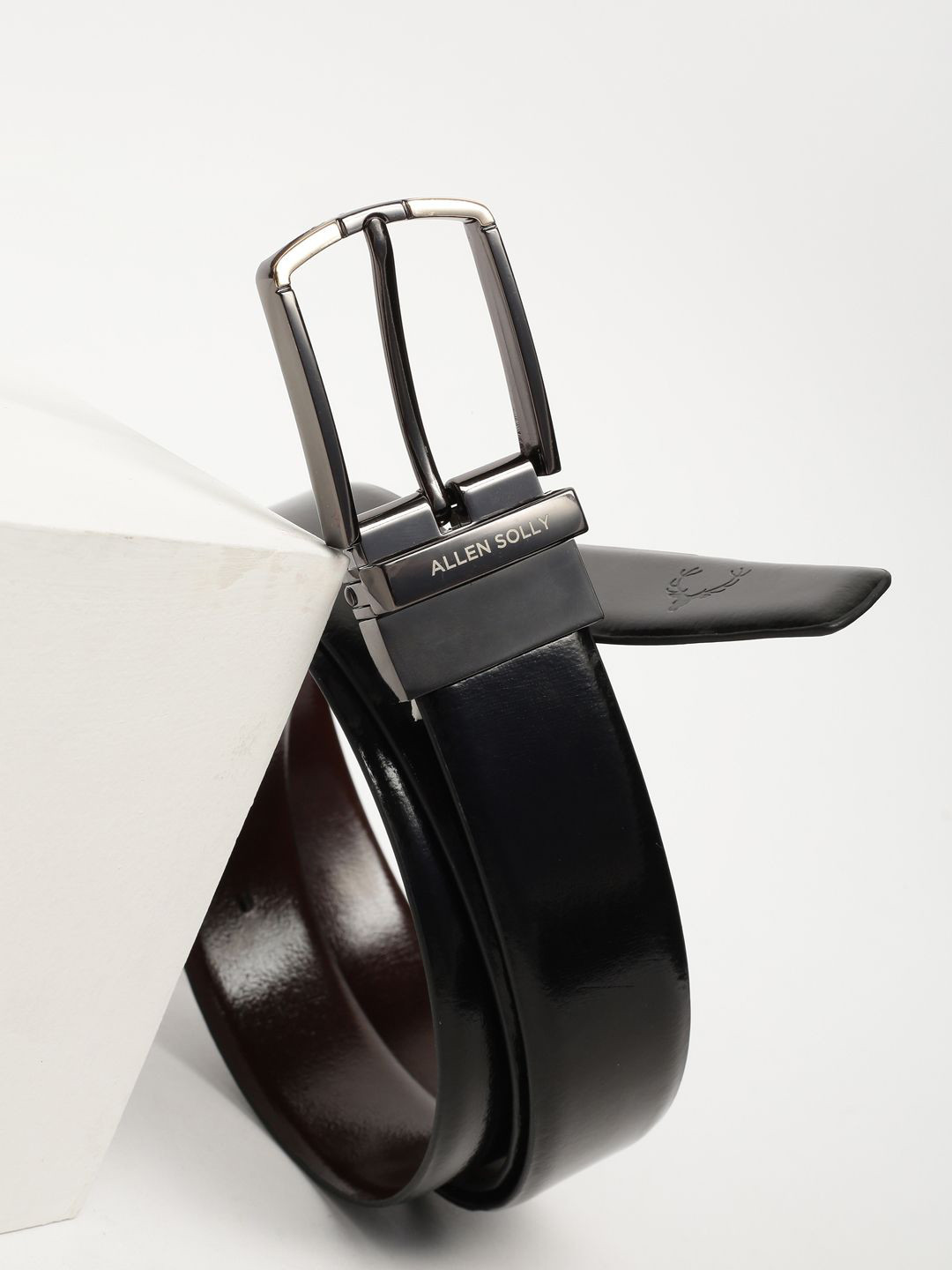 Buy Allen Solly Men Leather Reversible Belt - Belts for Men 31599767 ...