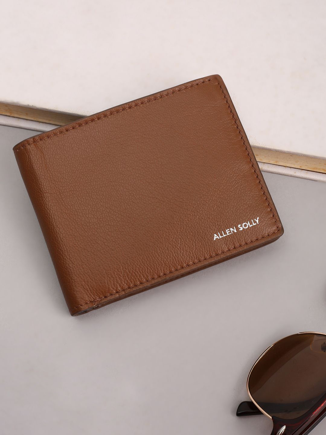 Buy Allen Solly Men Leather Two Fold Wallet - Wallets for Men 31600254 ...