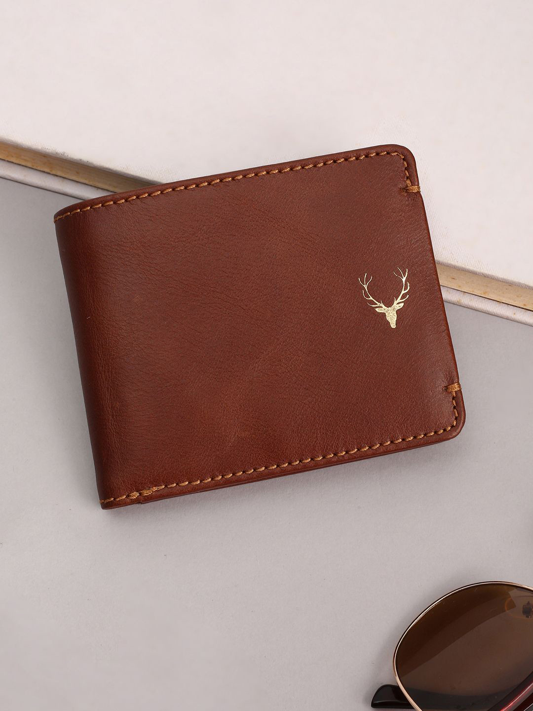 Buy Allen Solly Men Leather Two Fold Wallet - Wallets for Men 31600255 ...