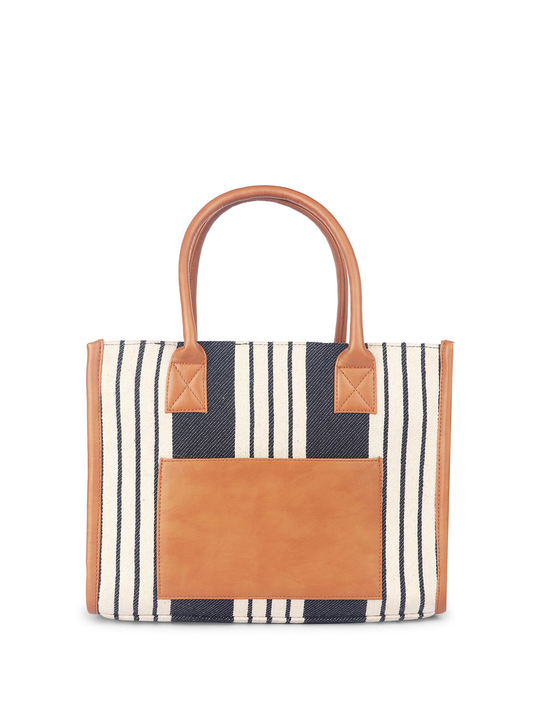 Buy Anouk Striped Shopper Handheld Bag With Tasselled - Handbags for ...