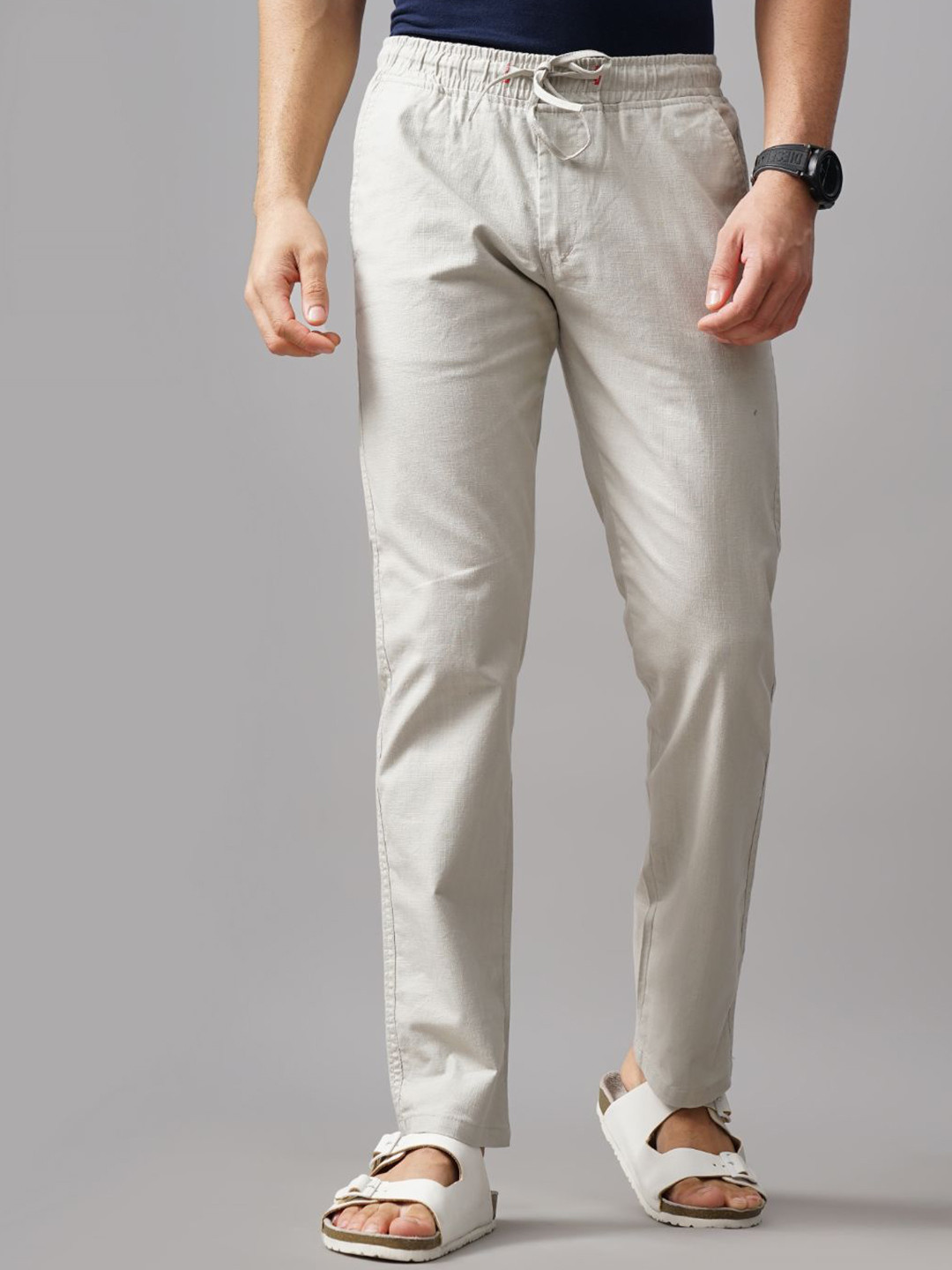 Buy PAUL STREET Men Regular Fit Trousers - Trousers for Men 31611993 ...