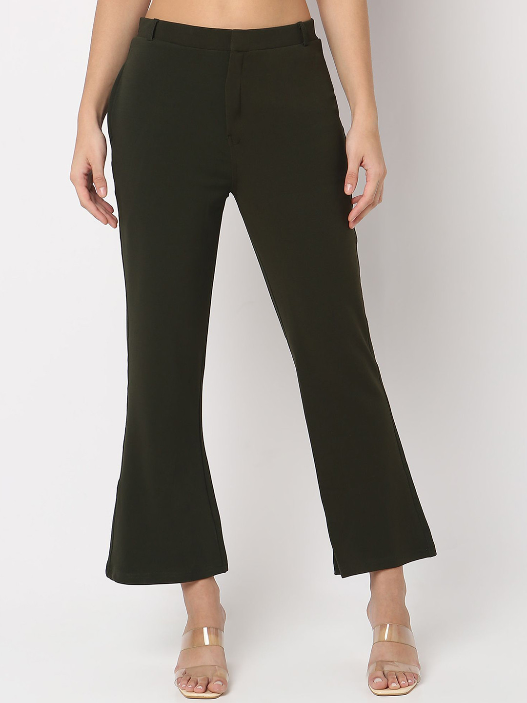 Buy Smarty Pants Women Relaxed Lint Free Trousers - Trousers for Women ...